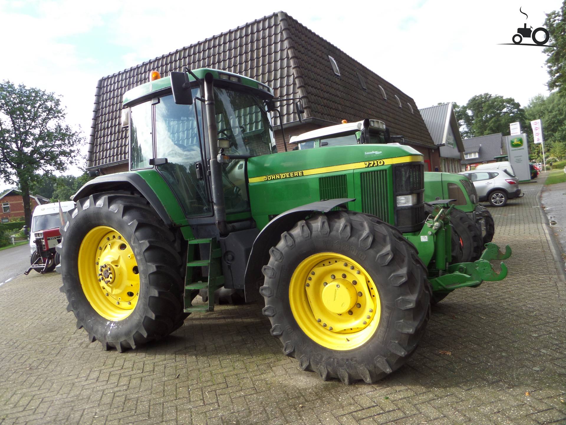 Foto John Deere 7710 van Lesscher Lmb