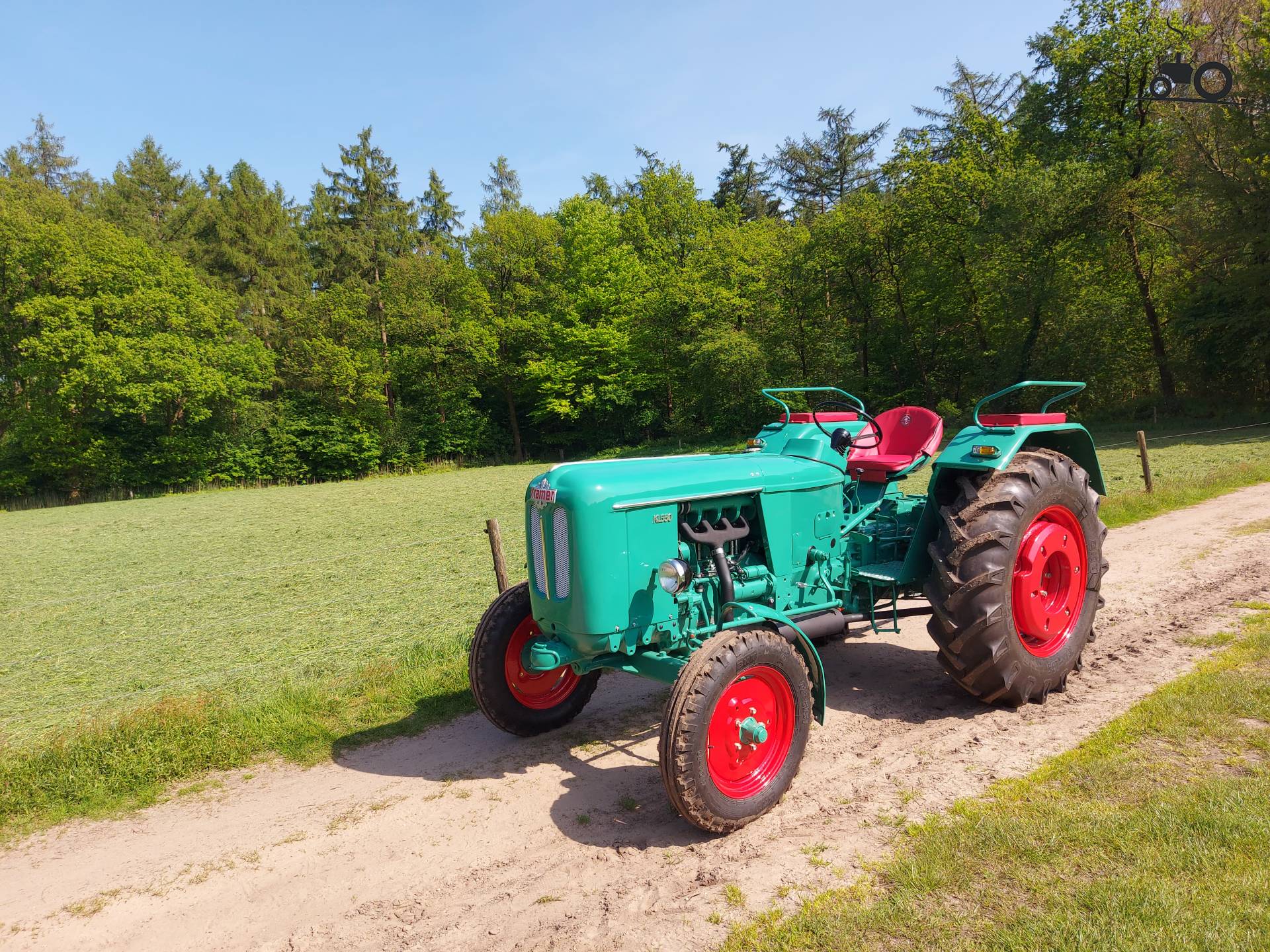 Eerste proefrit met de Kramer KL550