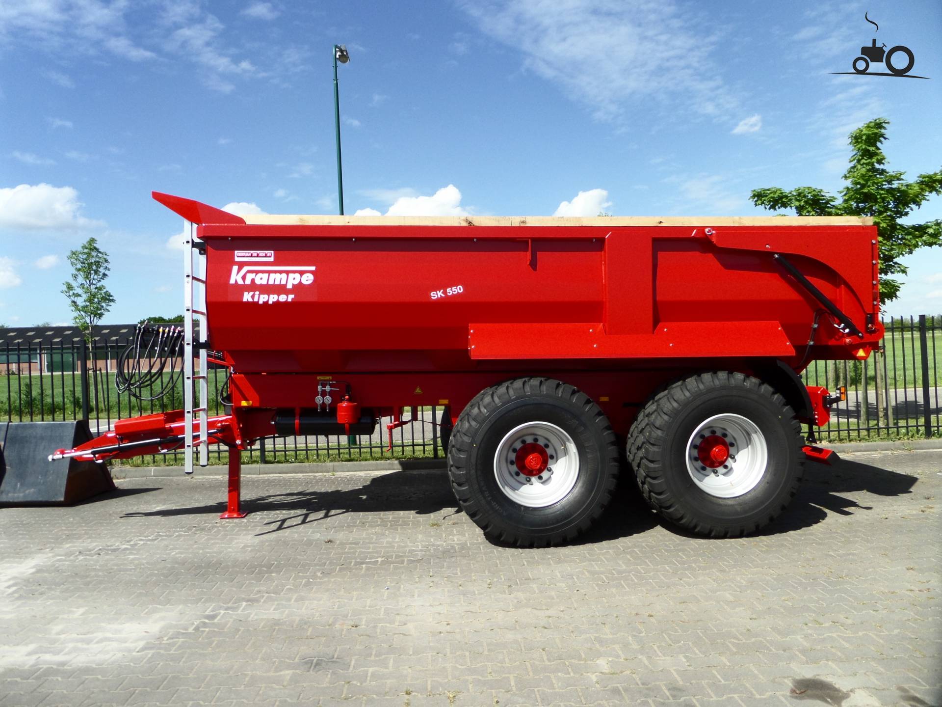 Foto Krampe SK 550 van Geert-Jan De Kok BV, Kwekerij/grondverzetbedrijf ...