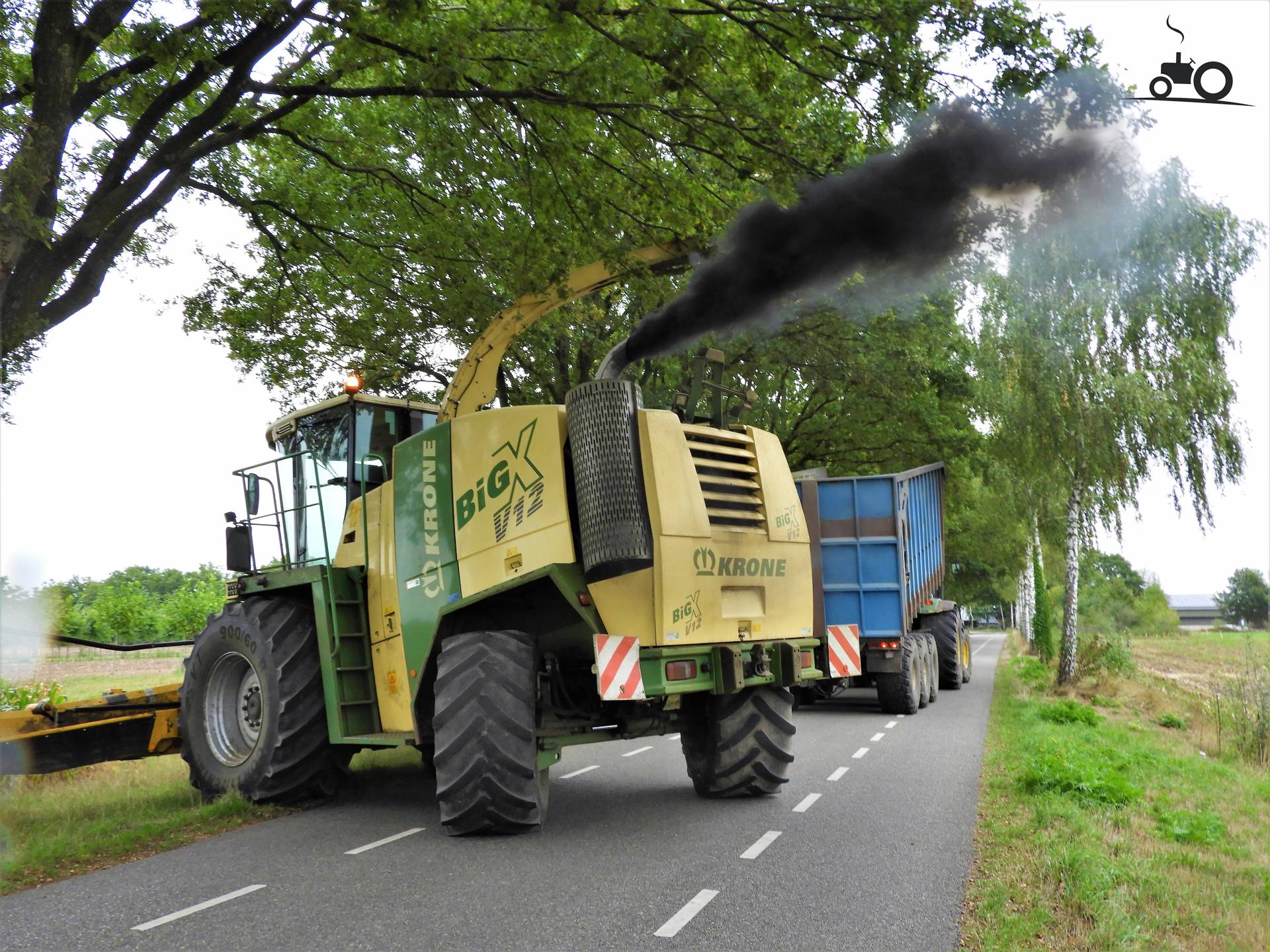 Foto Krone Big X V12 van Bosmans Hilvarenbeek