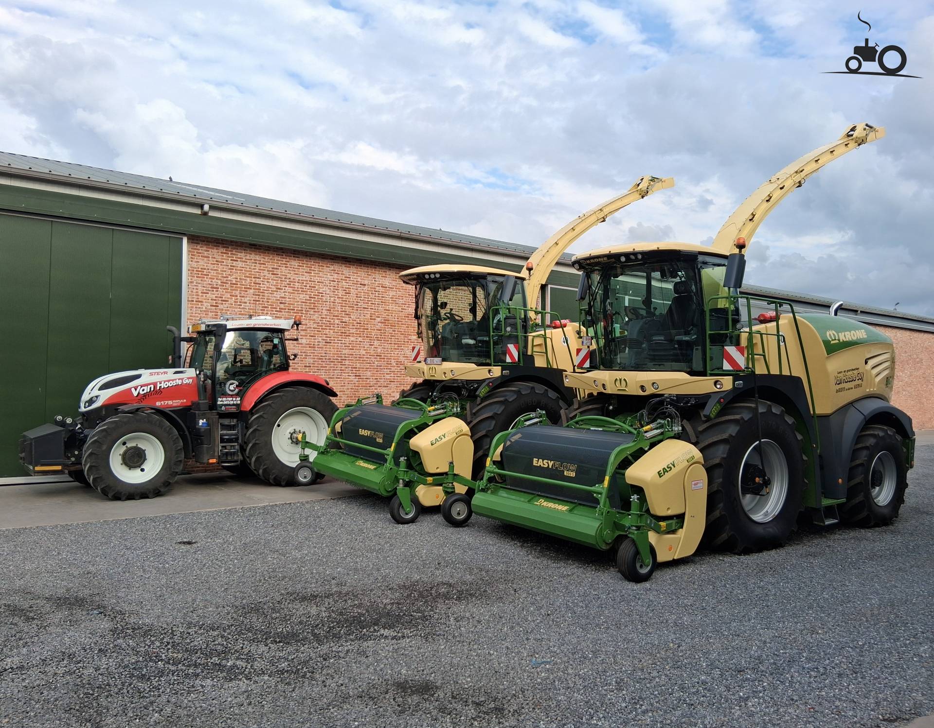 Krone Big X 3 Achser
