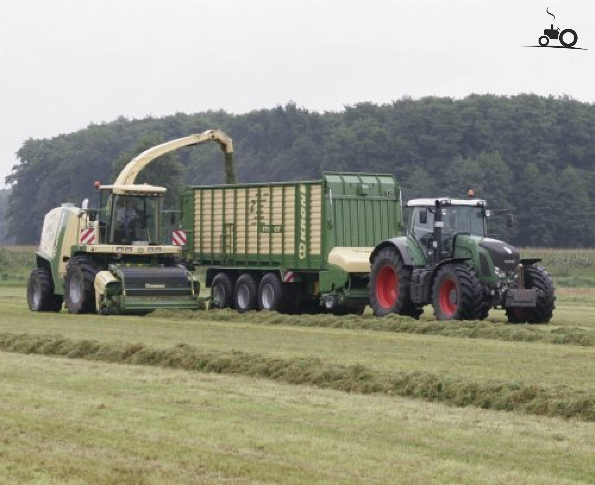 Foto Krone Tridem ZX 550 drieasser #72811