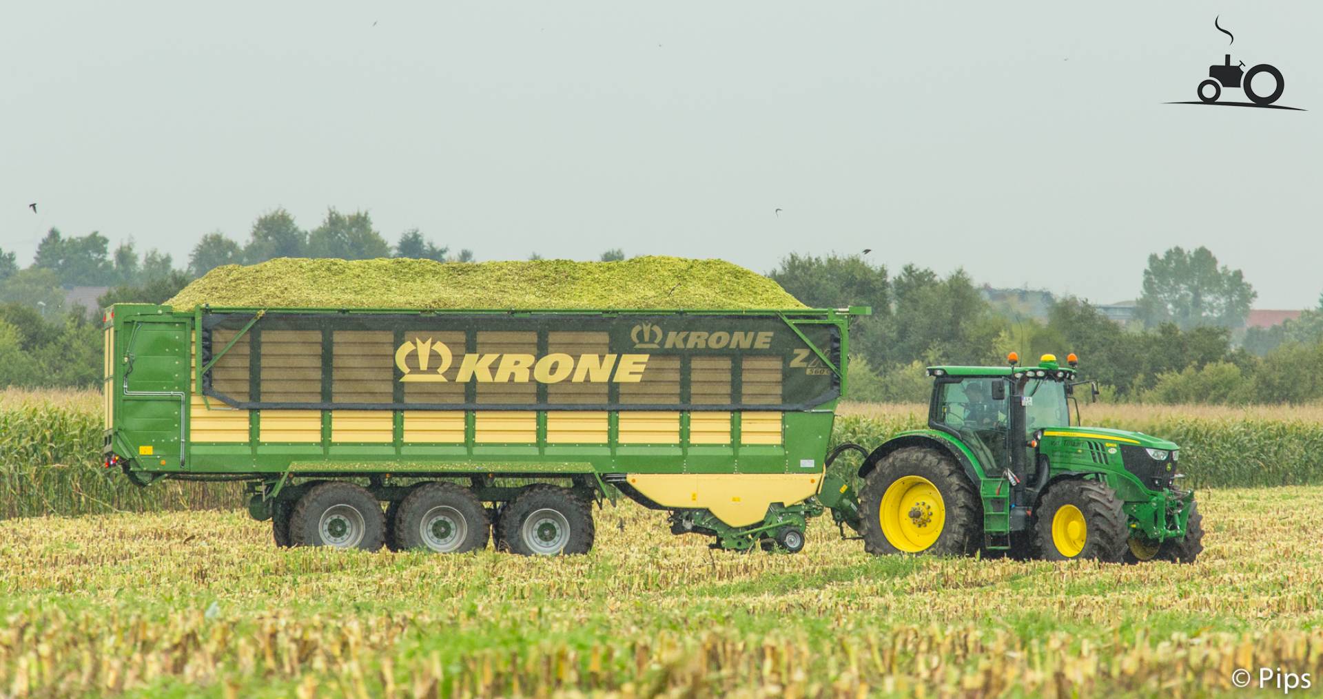 Krone ZX 560 GL - France - Tracteur image #948648