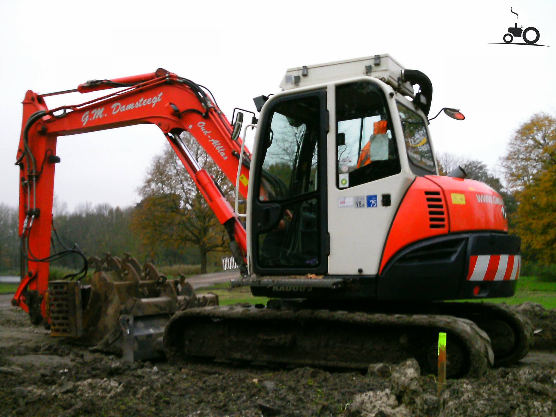 Foto Kubota KX 080-3 van Gm Damsteegt