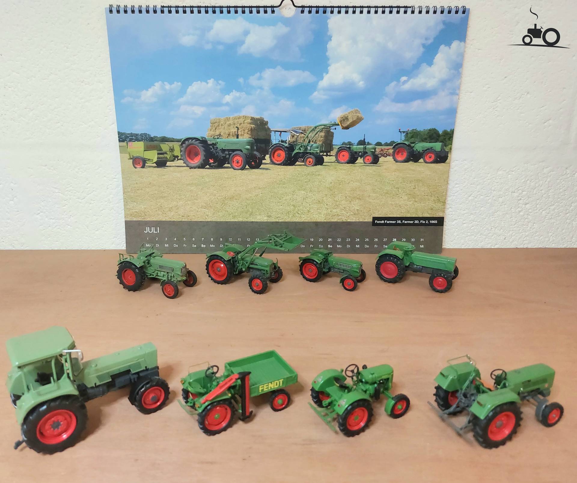 Fendt-oldtimer kalender 2024