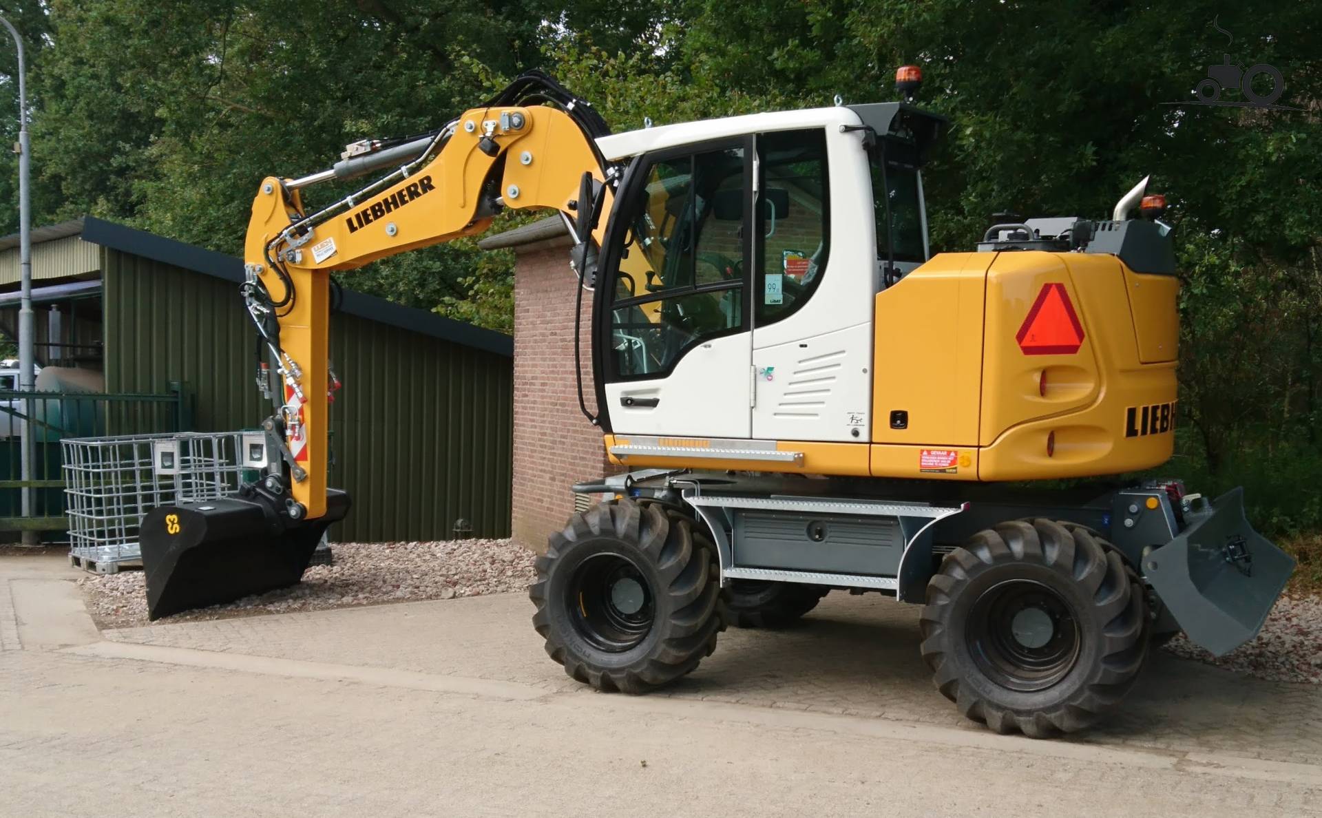 Foto Liebherr 914 Compact van B.c.s. Loon/grondverzetbedrijf
