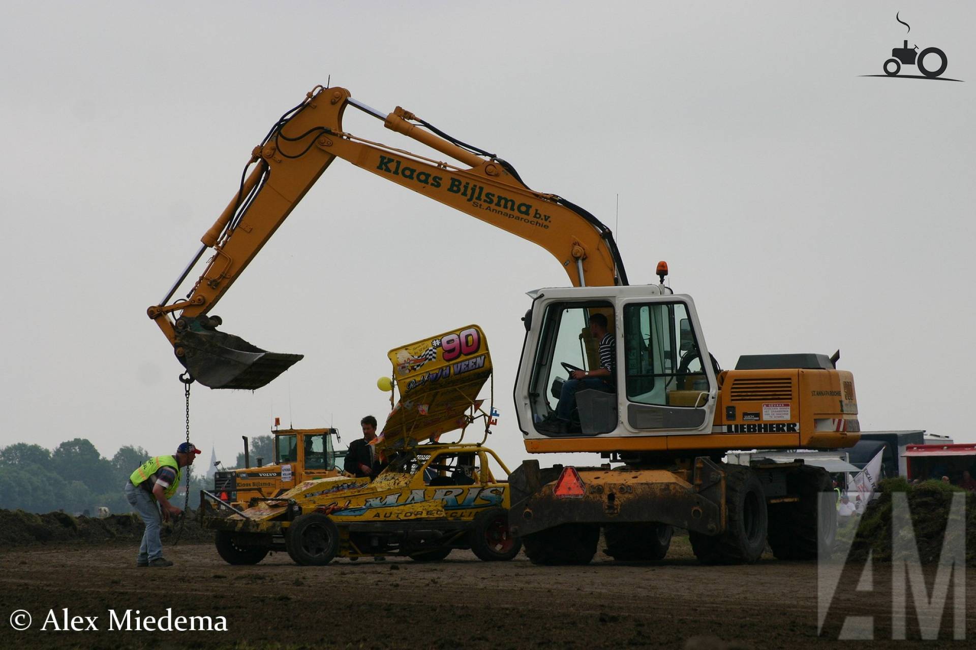 Foto Liebherr 900 litronic van Klaas Bijlsma