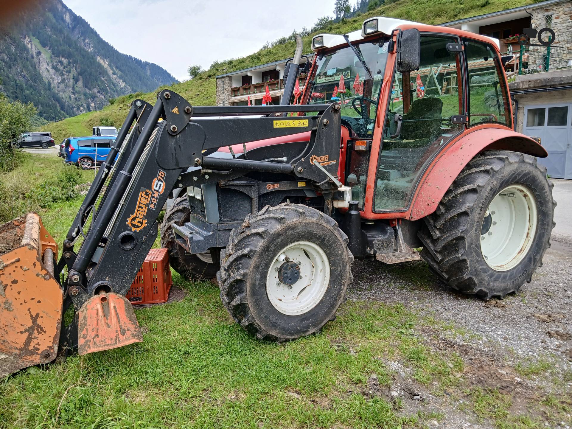 Wordt gebruikt voor ophalen koemest