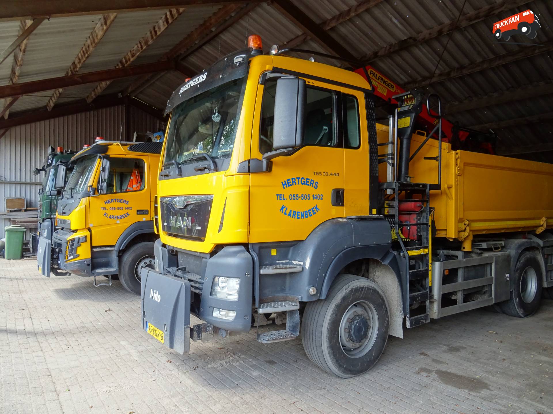 Foto MAN TGS van Transportbedrijf Hertgers