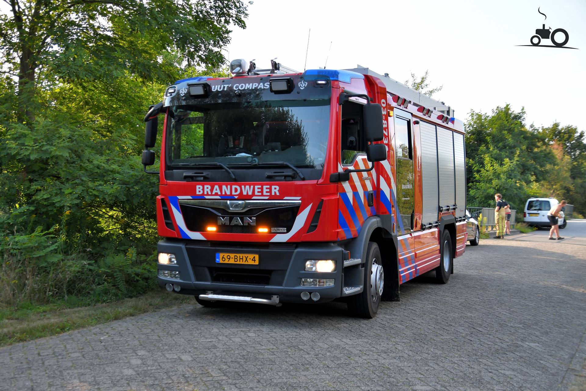 Foto MAN TGM 2nd gen van Brandweer