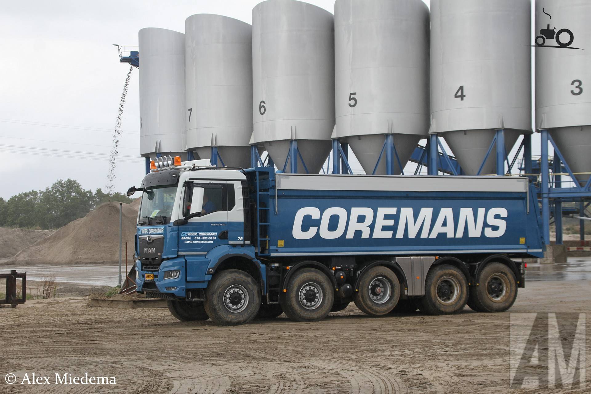 Foto MAN TGS 3rd generation van Gebr. Coremans Grondwerken BV