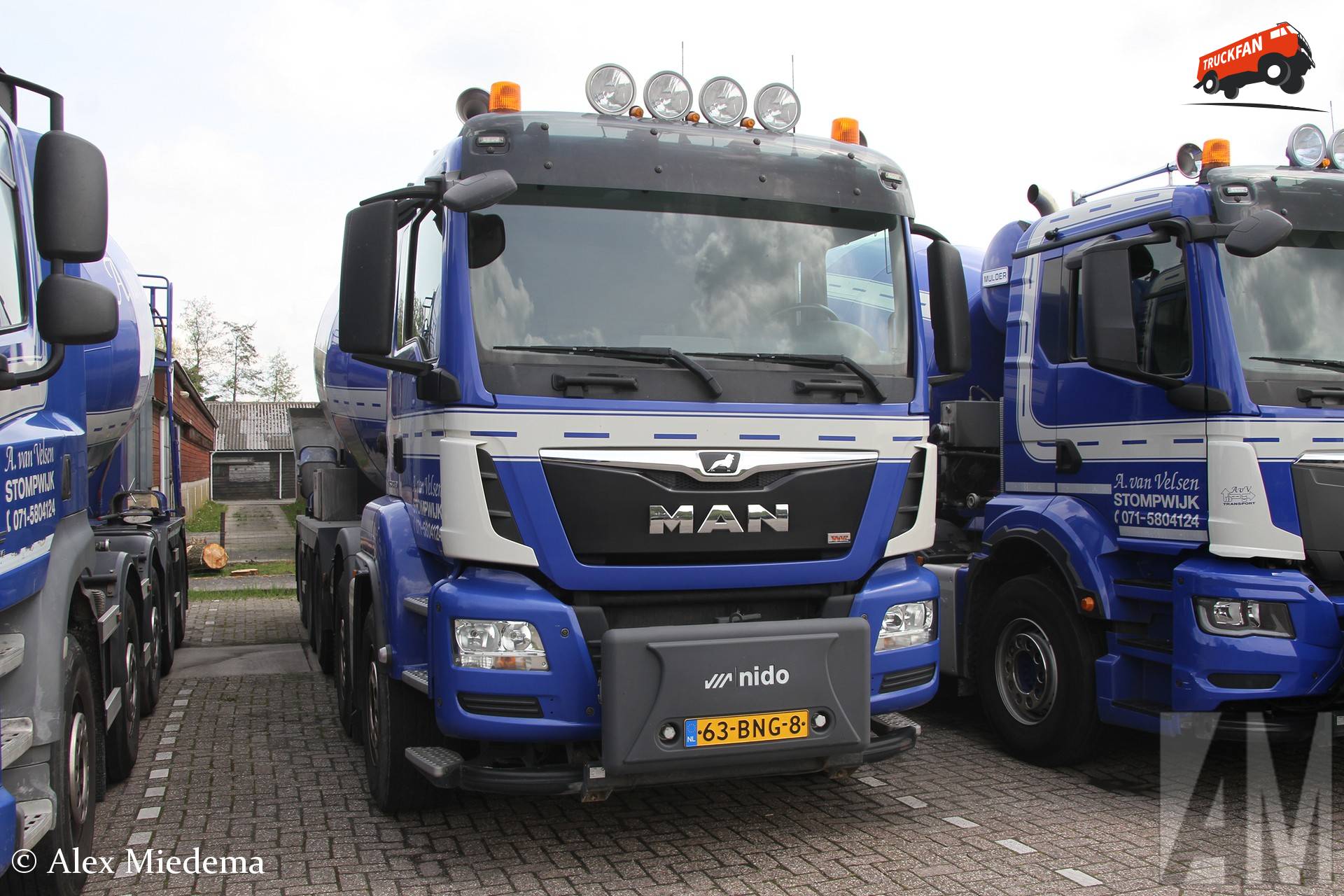 Foto MAN TGS 2nd gen van A. van Velsen Transport B.V.