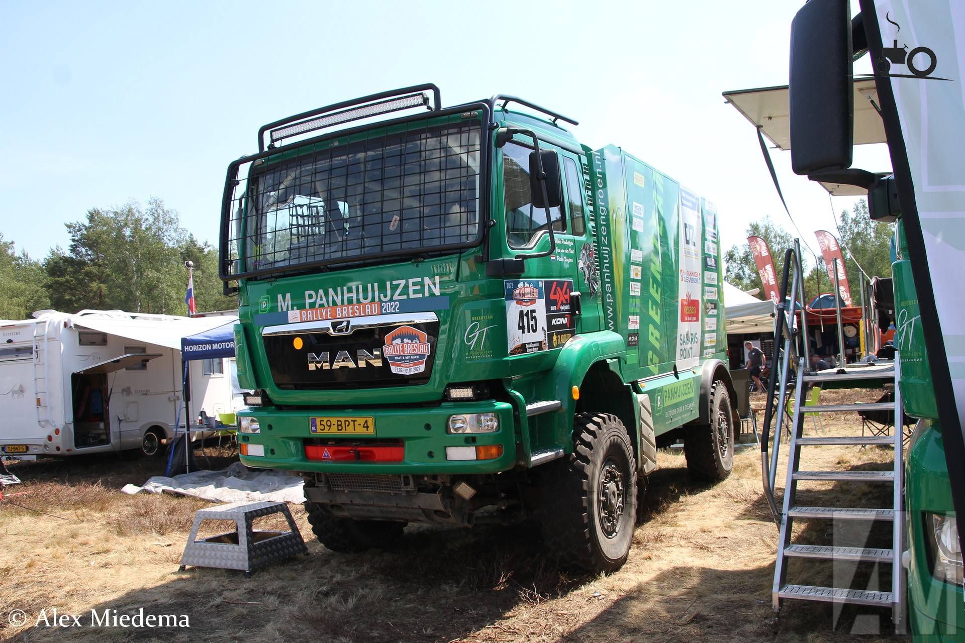 Foto MAN TGS 2nd gen van (Greenteam) M. Panhuijzen Groen