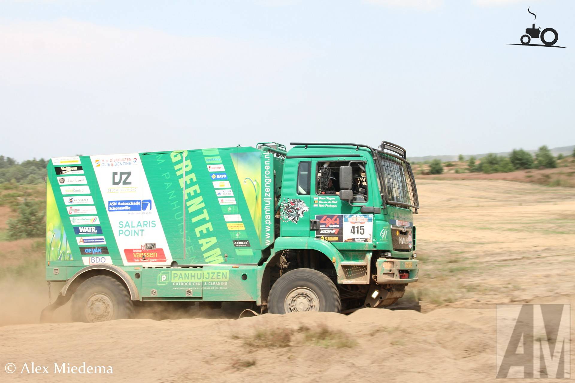 Foto MAN TGS 2nd gen van (Greenteam) M. Panhuijzen Groen