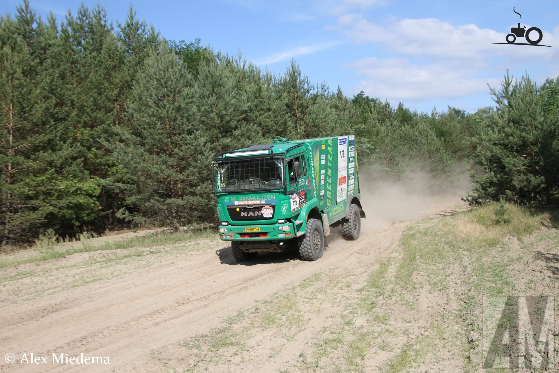 Foto MAN TGS 2nd gen van (Greenteam) M. Panhuijzen Groen