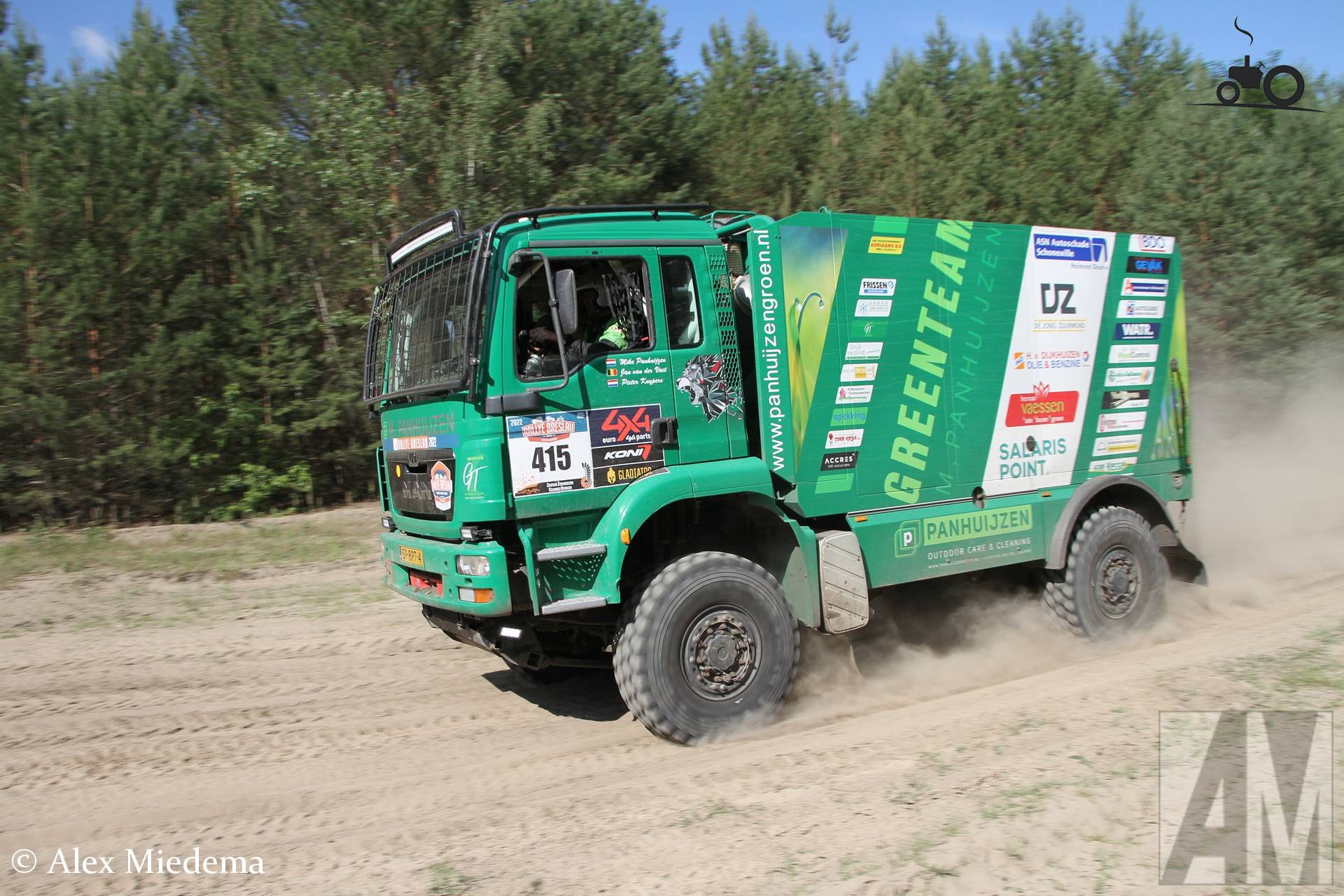 Foto MAN TGS 2nd gen van (Greenteam) M. Panhuijzen Groen