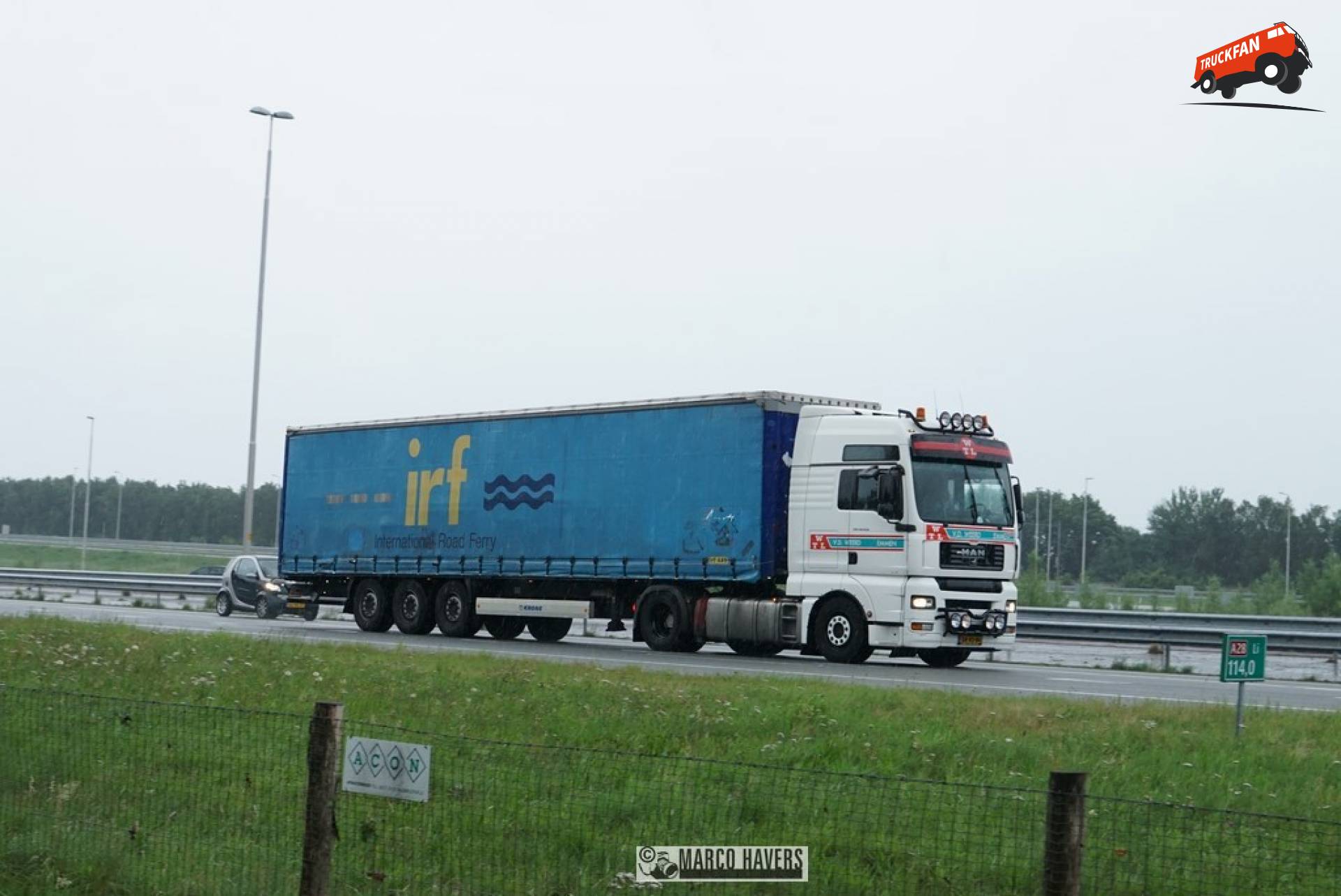 Foto MAN TGA van Autoverhuur Van der Weerd B.V.