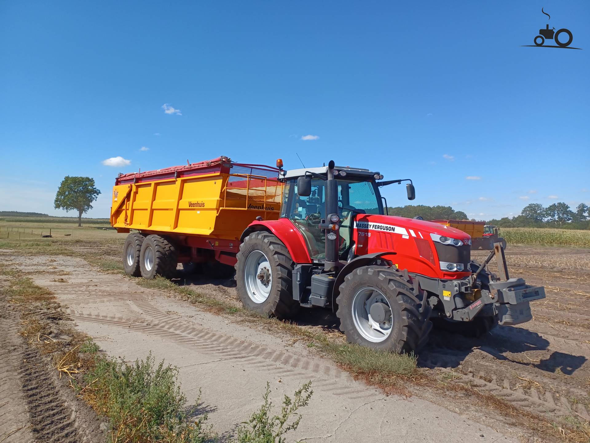 Foto Massey Ferguson 7618 Dyna-VT van Graafstra