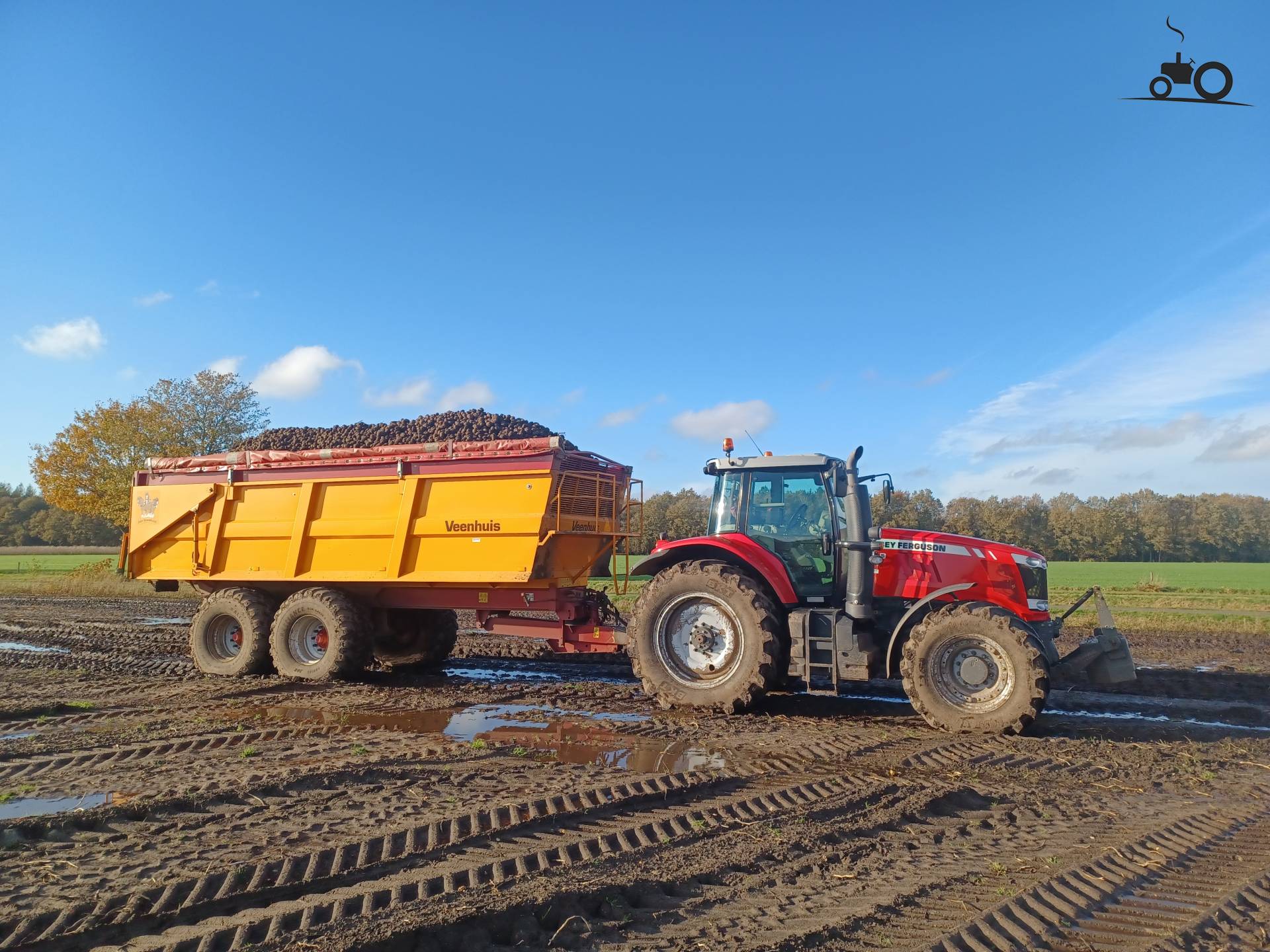 Foto Massey Ferguson 7719 van Graafstra