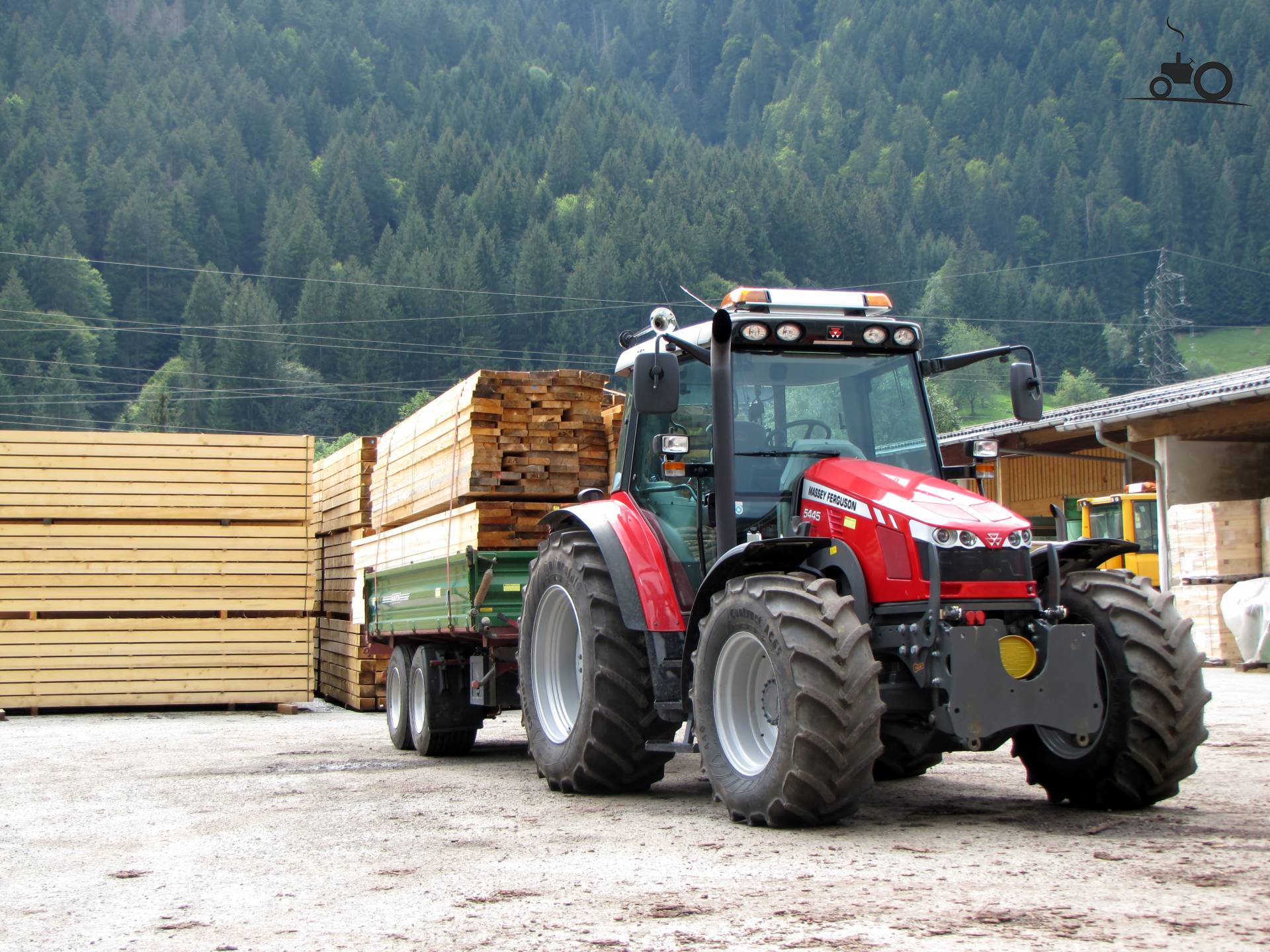 Foto Massey Ferguson 5445 #678317