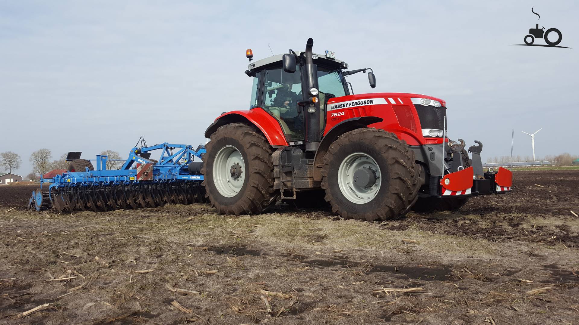 Foto Massey Ferguson 7624 van Agribumper Nederland