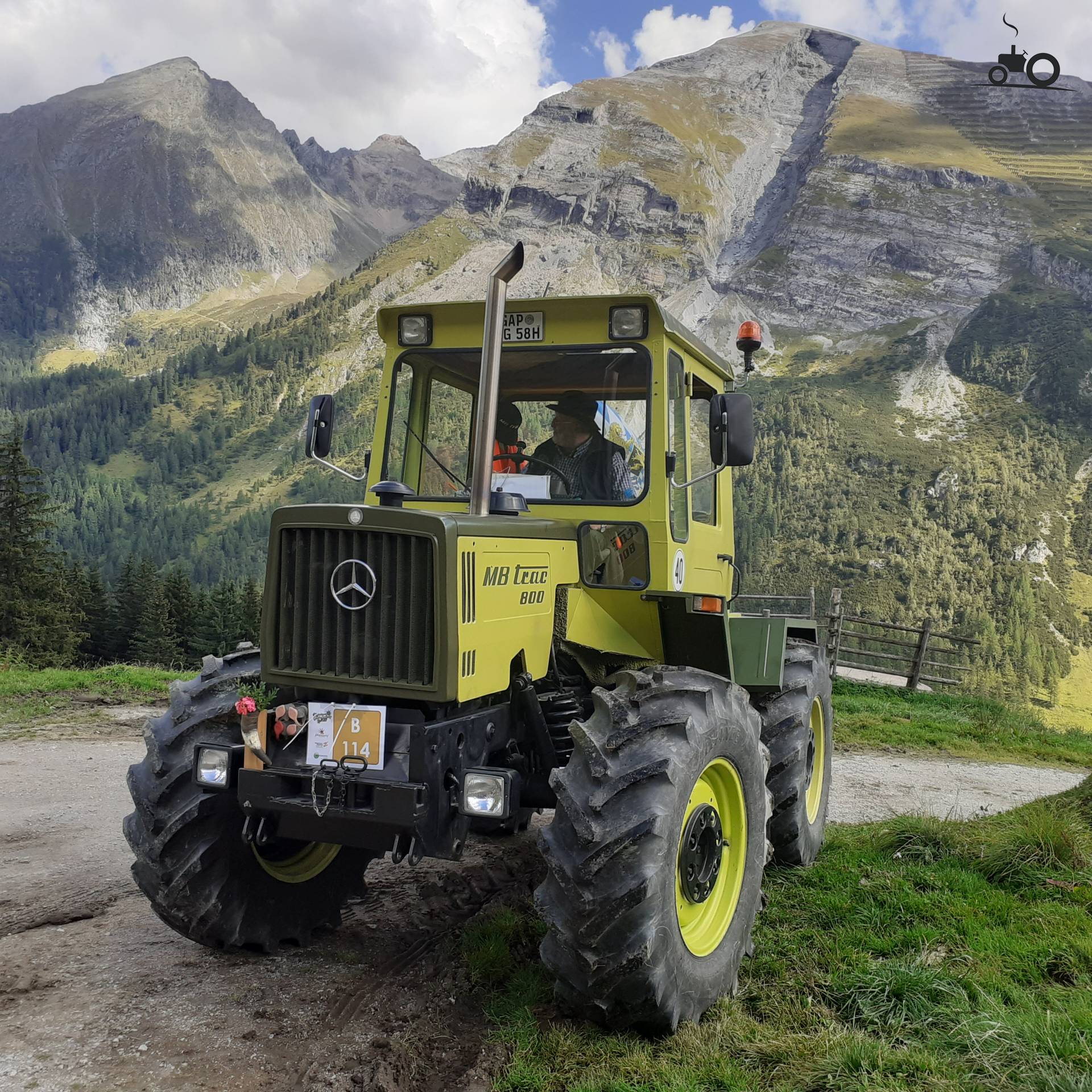 Foto MB Trac 800 #1489380