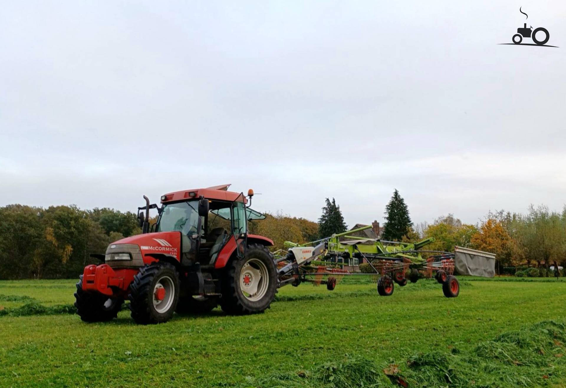 Mc cormick cx 95 en claas liner 1600 twin