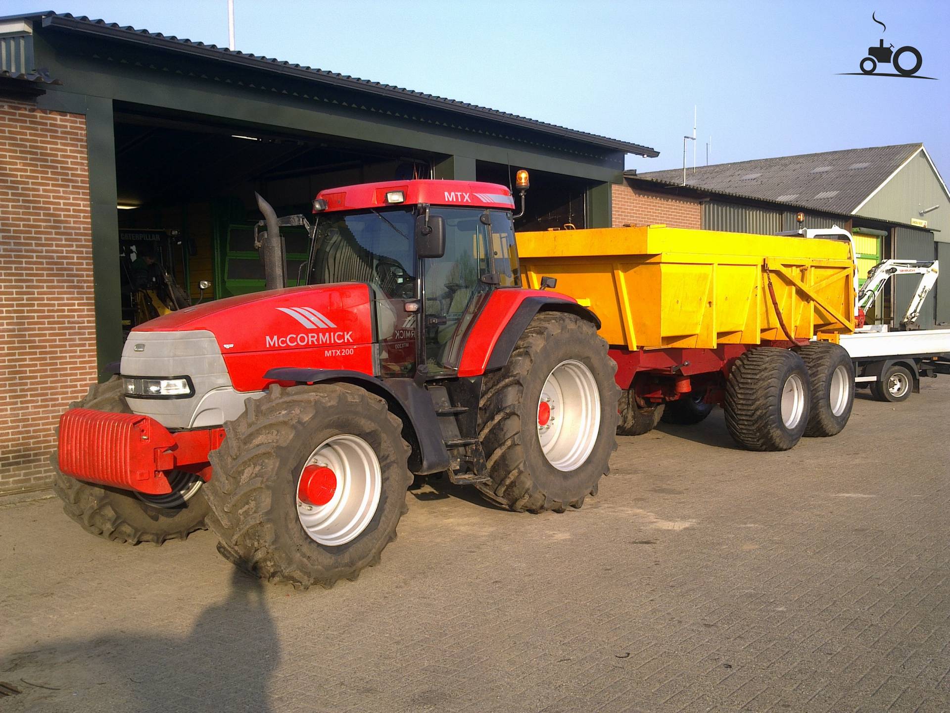 Foto Mc-Cormick MTX 200 van Fokkert