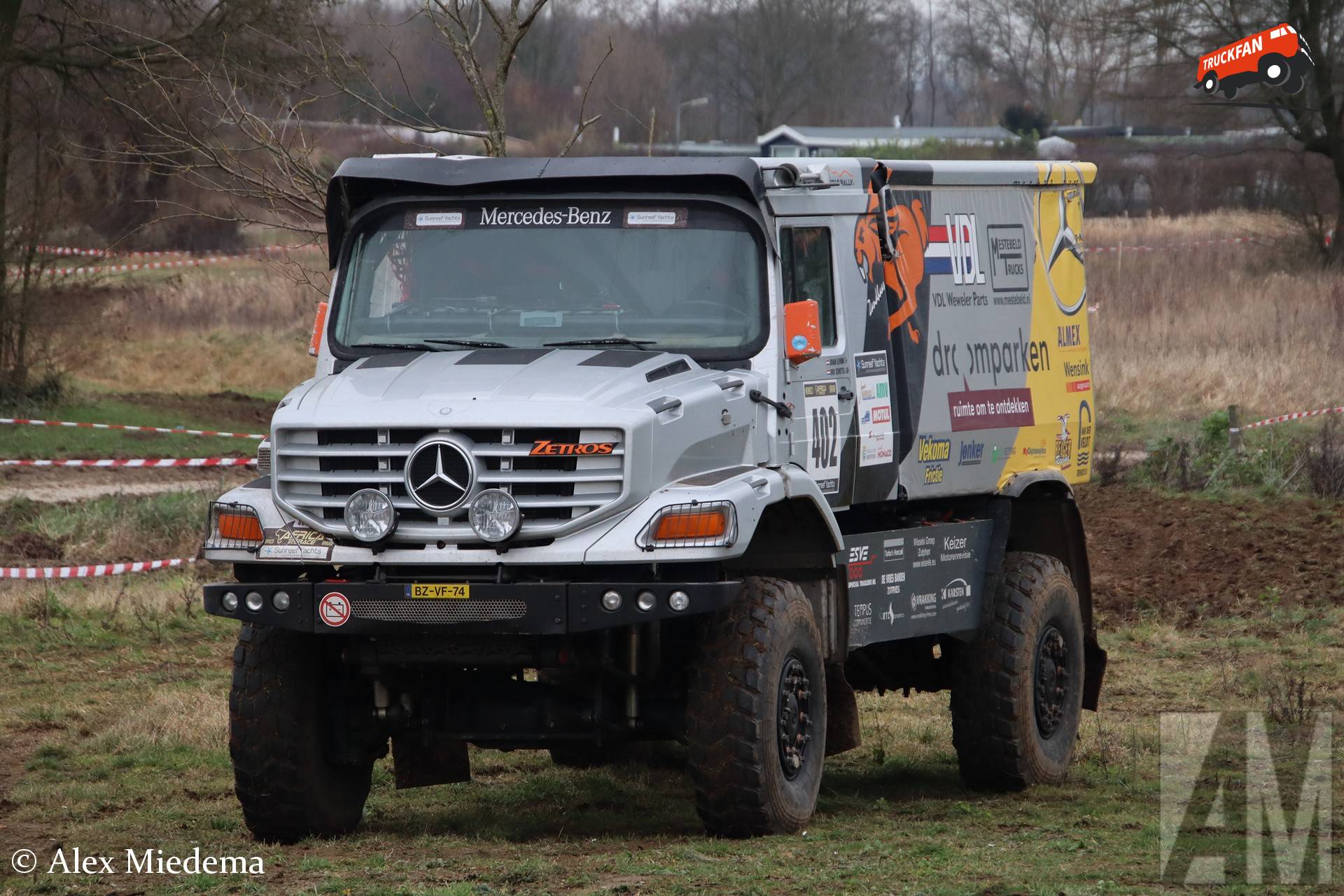 Dakar Trucks 2020 - Mercedes-Benz Zetros van Finstral
