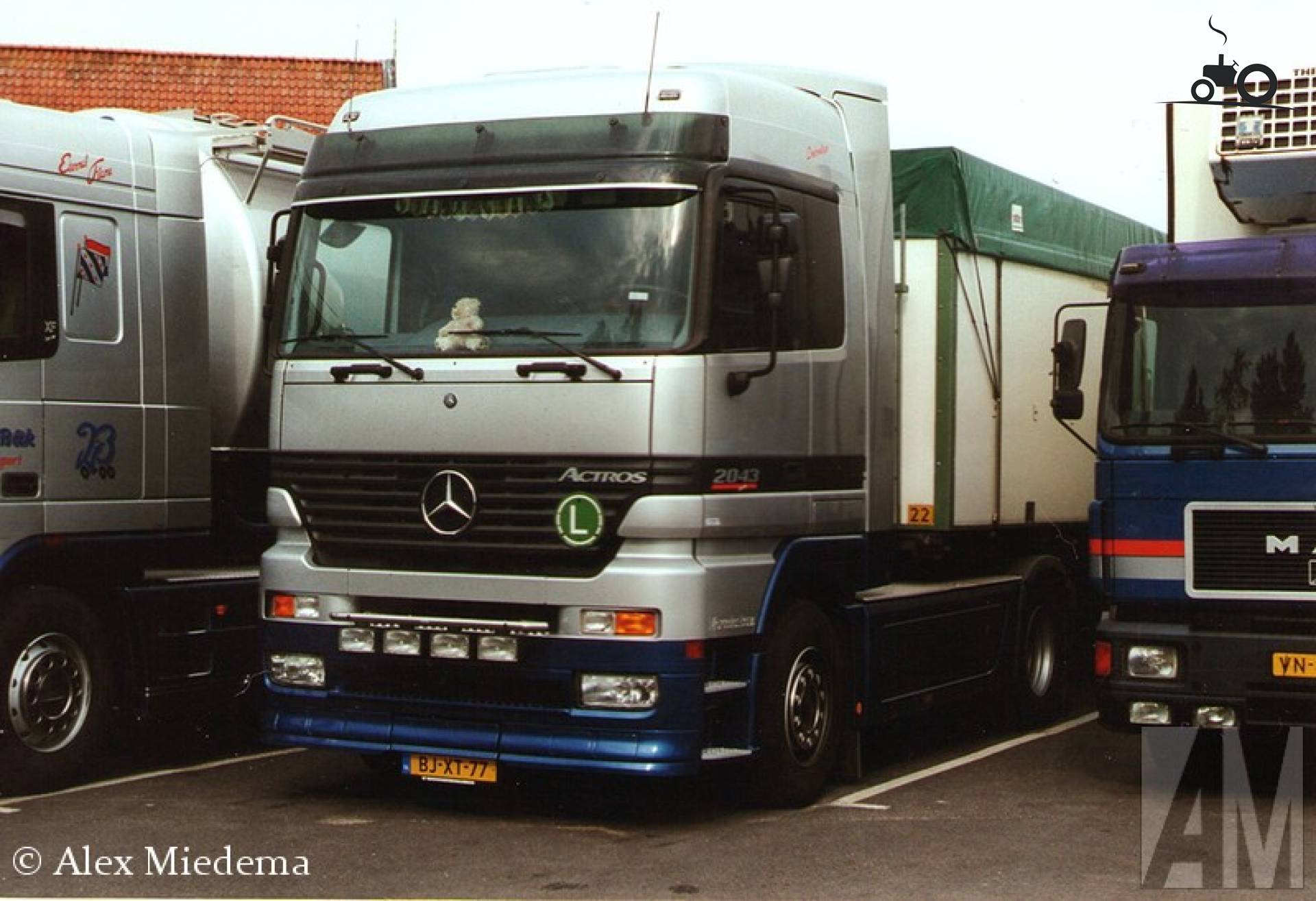 Foto Mercedes-Benz Actros MP1 van Jan van 't Blik Transportservice