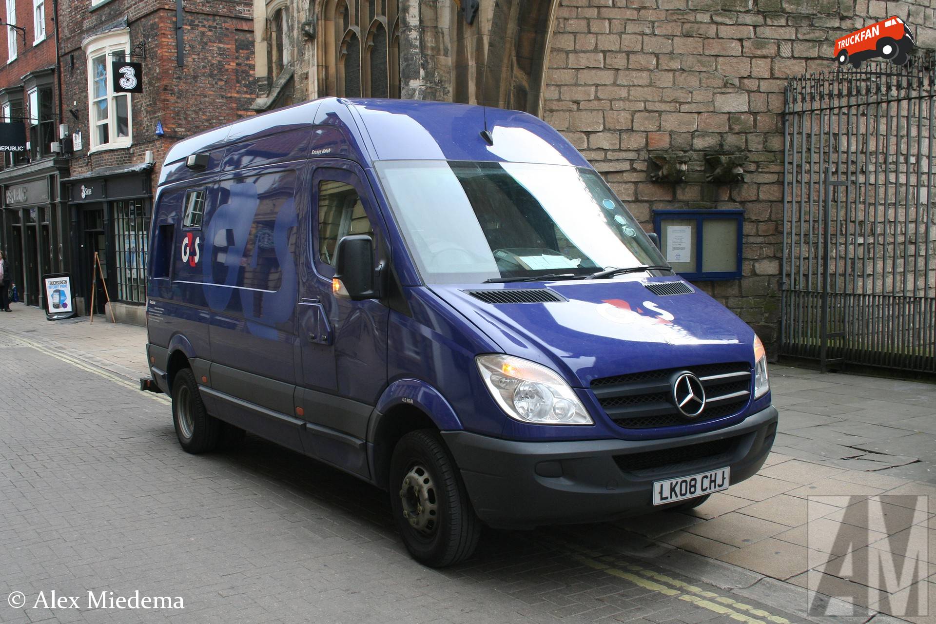 Foto Mercedes-Benz Sprinter van G4S