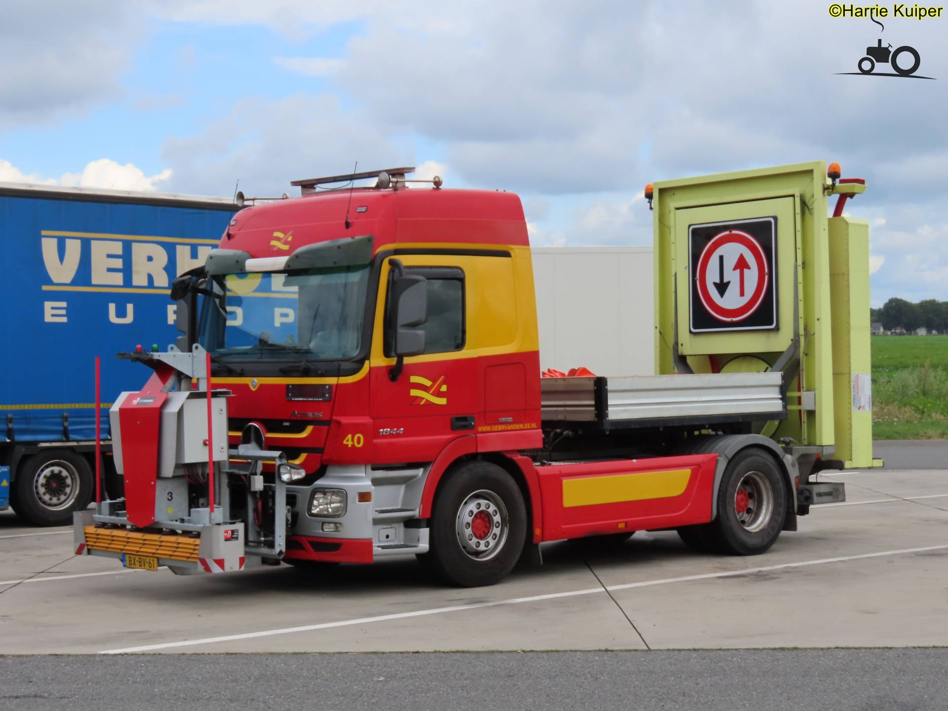 Foto Mercedes-Benz Actros MP2 van Gebr. Van Der Lee VOF