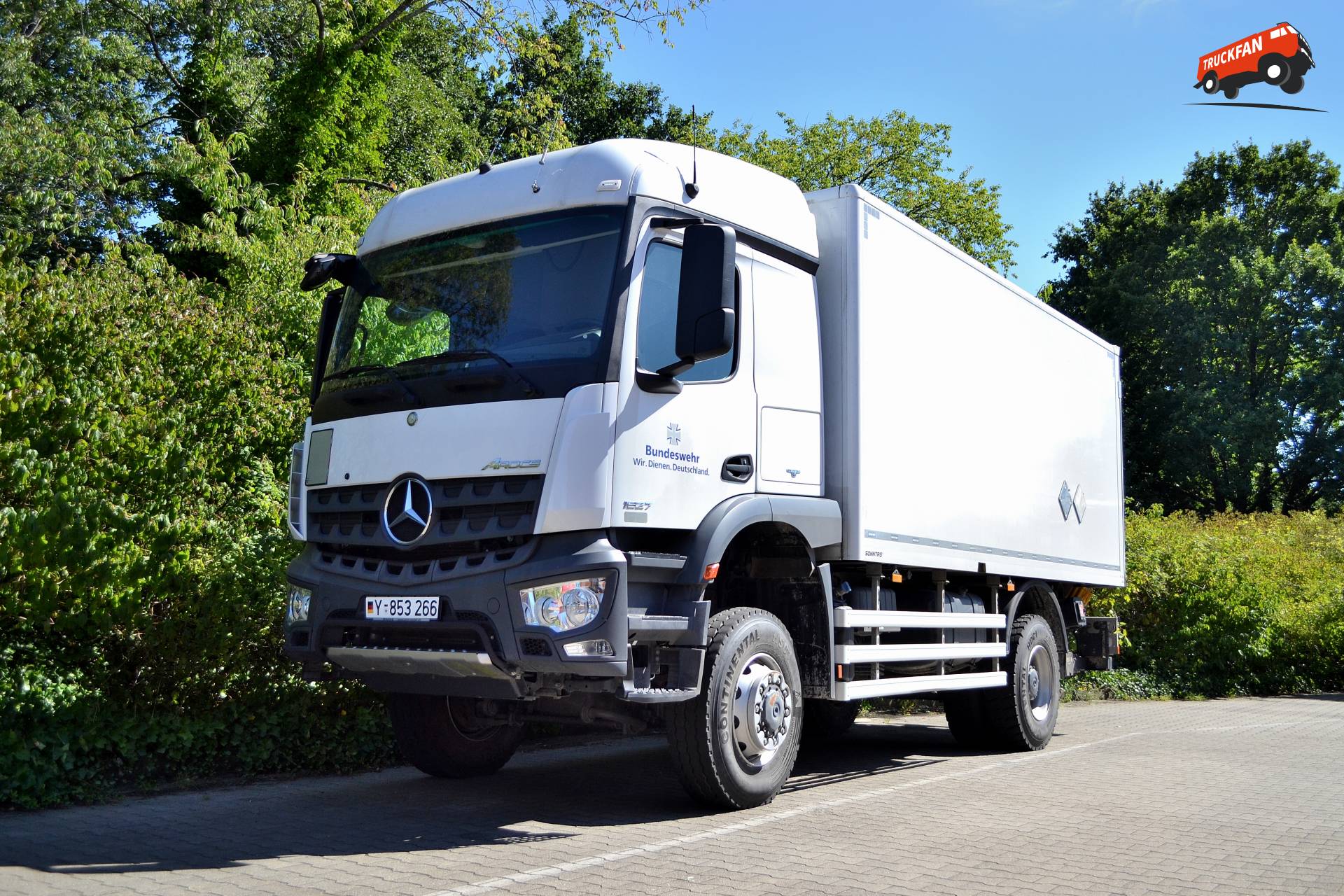 Foto Mercedes-Benz Arocs van Bundeswehr