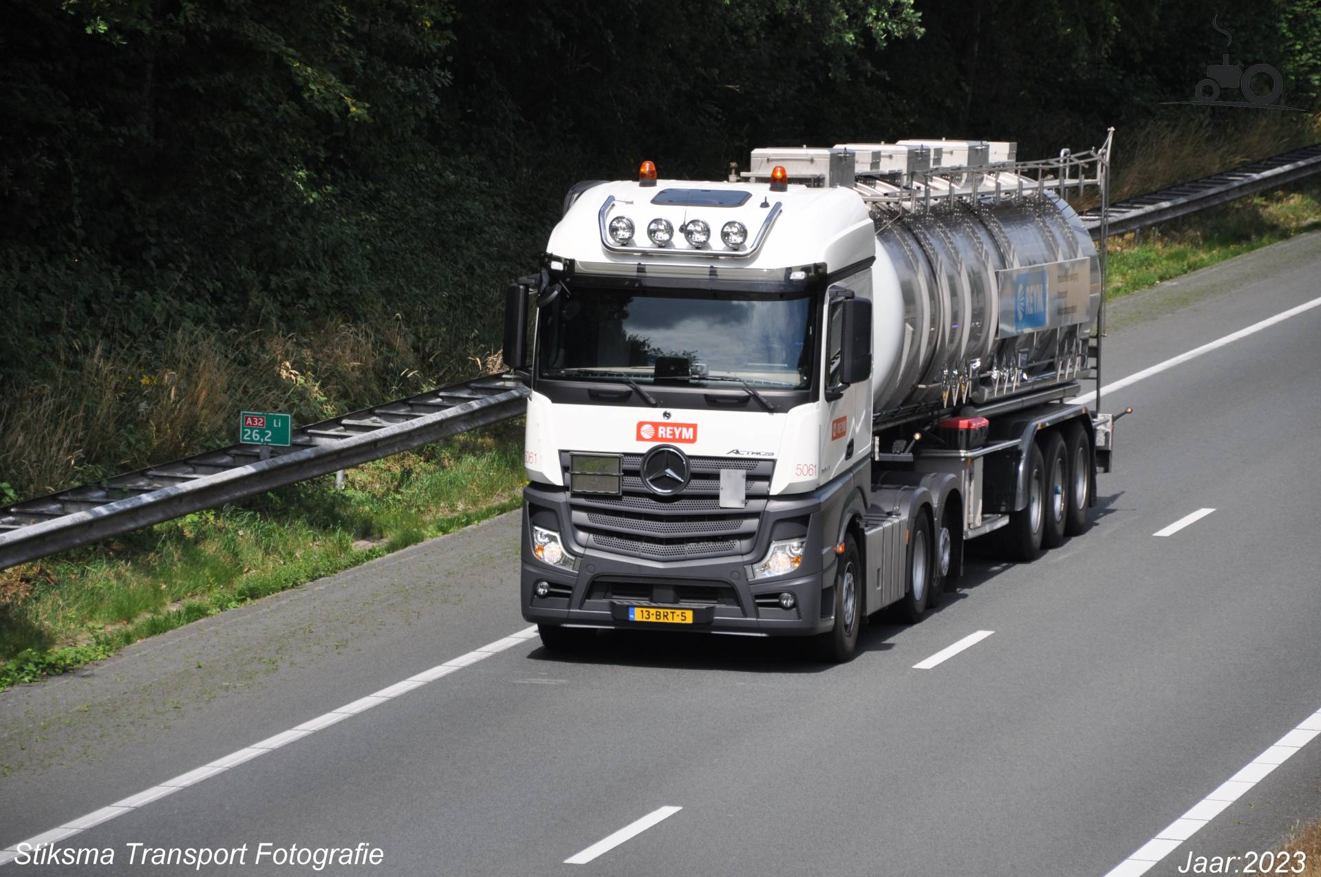 Foto Mercedes-Benz Actros van Reym BV