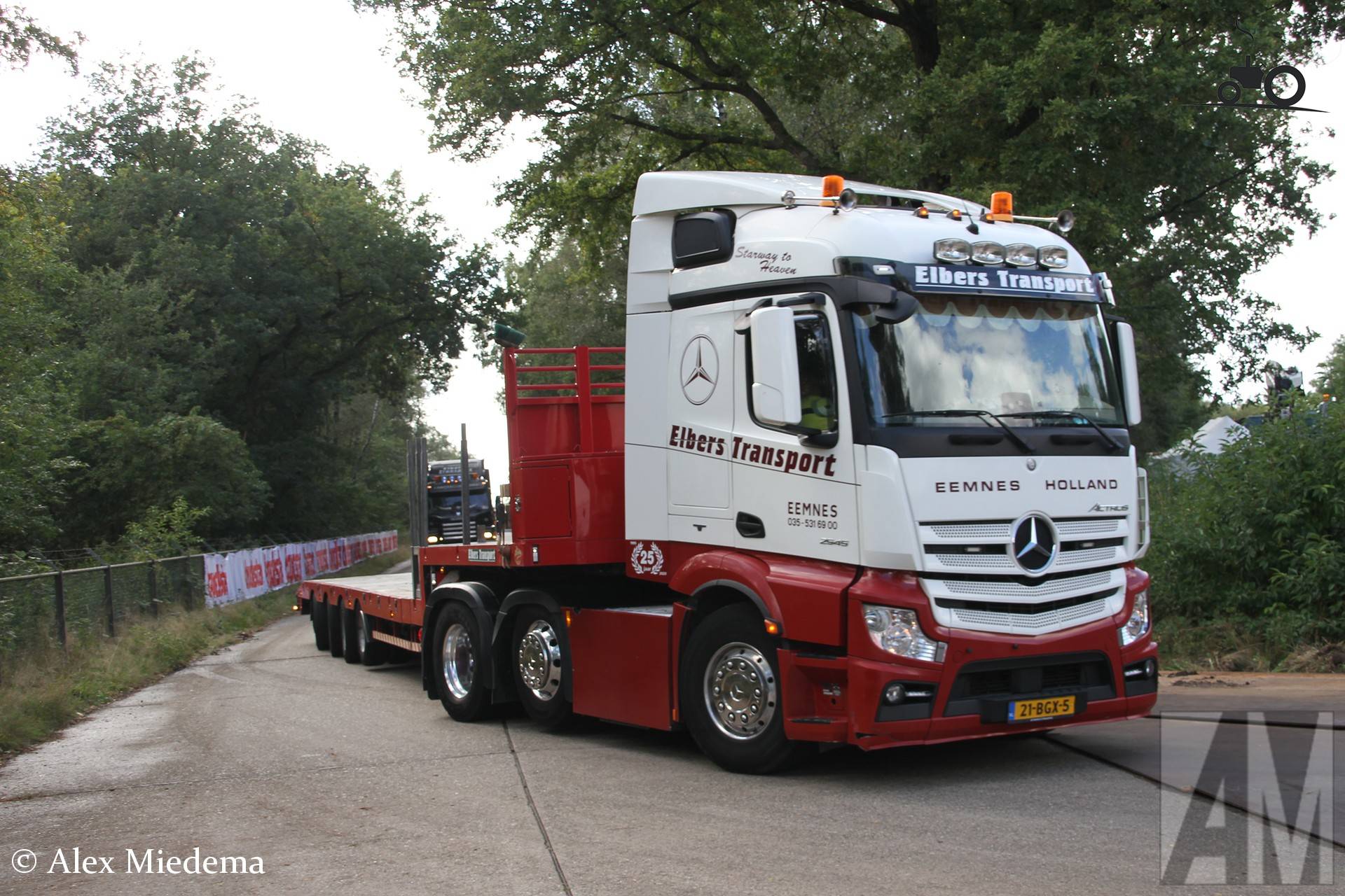 Foto Mercedes-Benz Actros MP4 van Elbers Transport