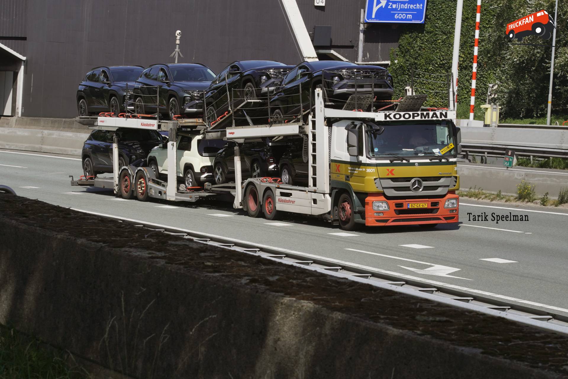 Foto Mercedes-Benz Actros MP3 van Koopman Autotransport B.V.
