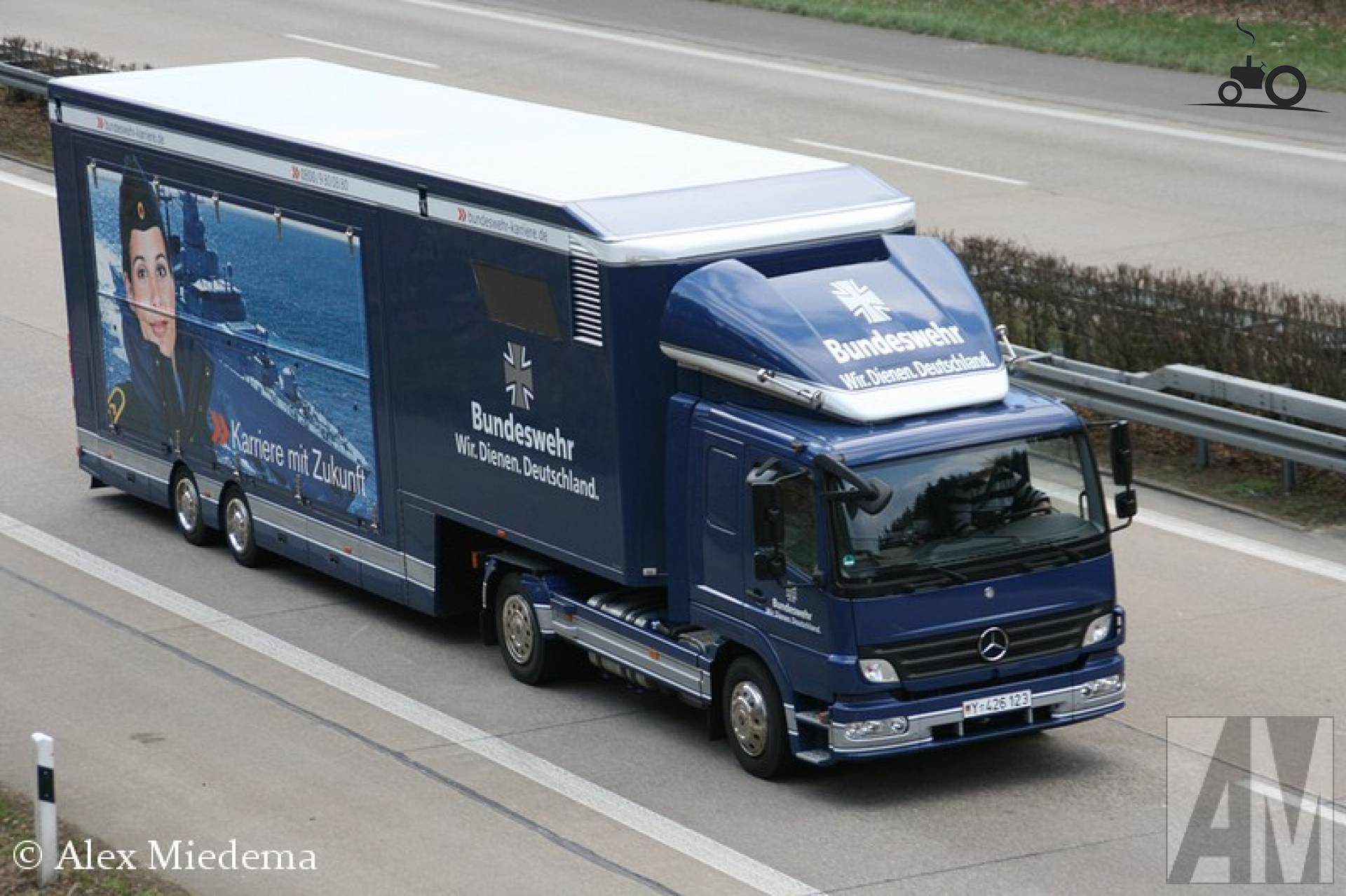 Foto Mercedes-Benz Atego MP2 van Bundeswehr