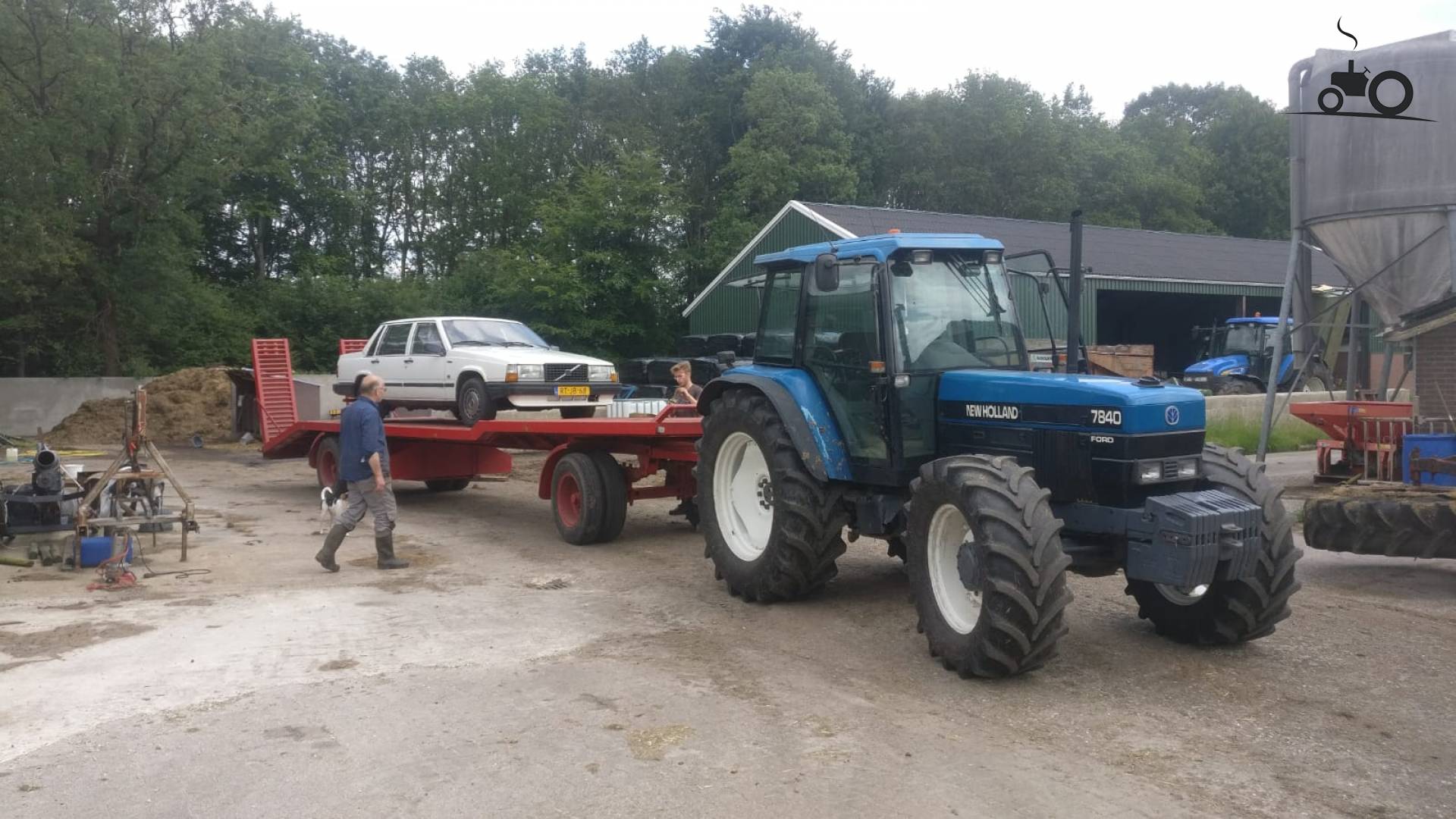 Foto New Holland 7840 #1306899