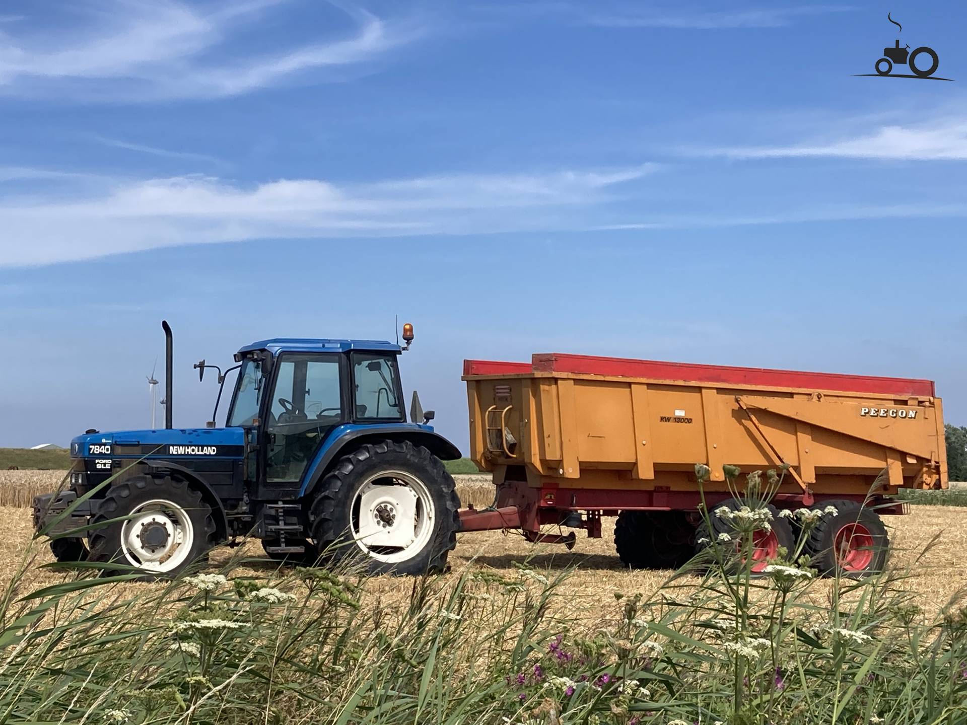 Foto New Holland 7840 #1483443