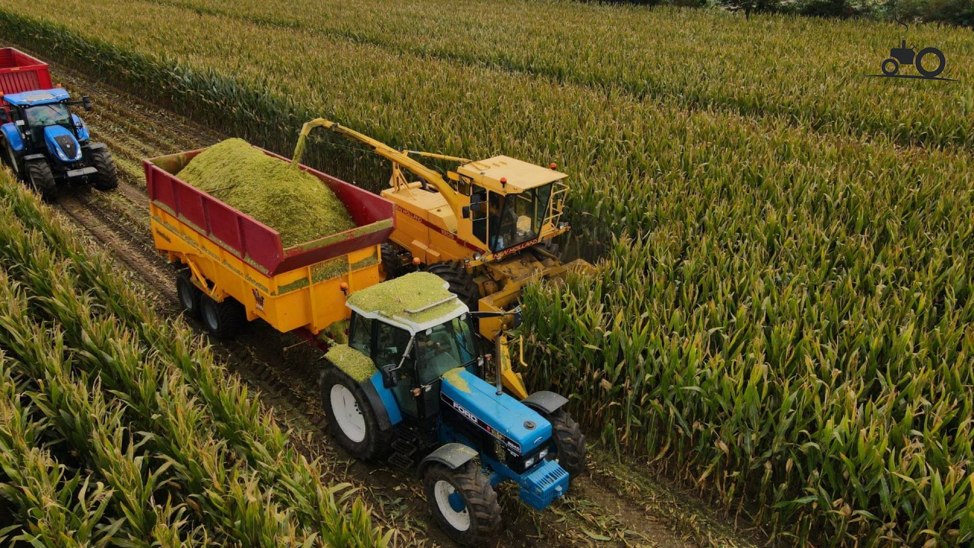 Ford 8340 en new Holland 1905