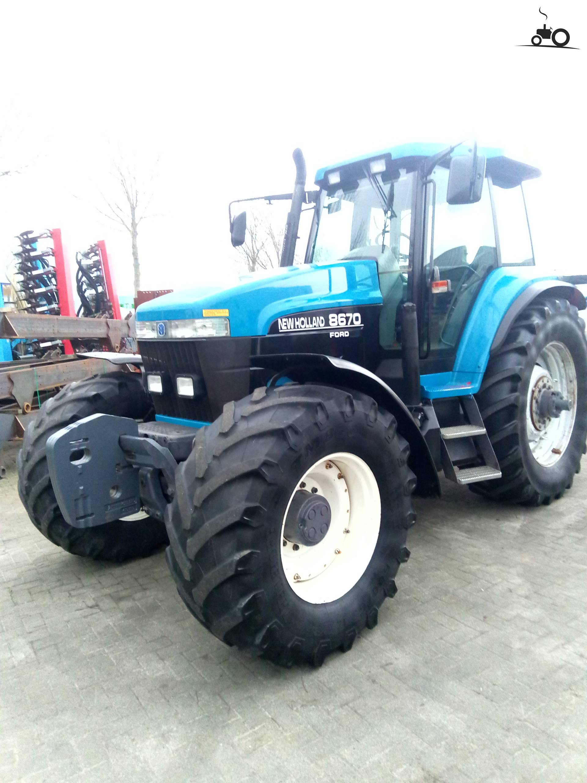 Foto New Holland 8670 #1500450