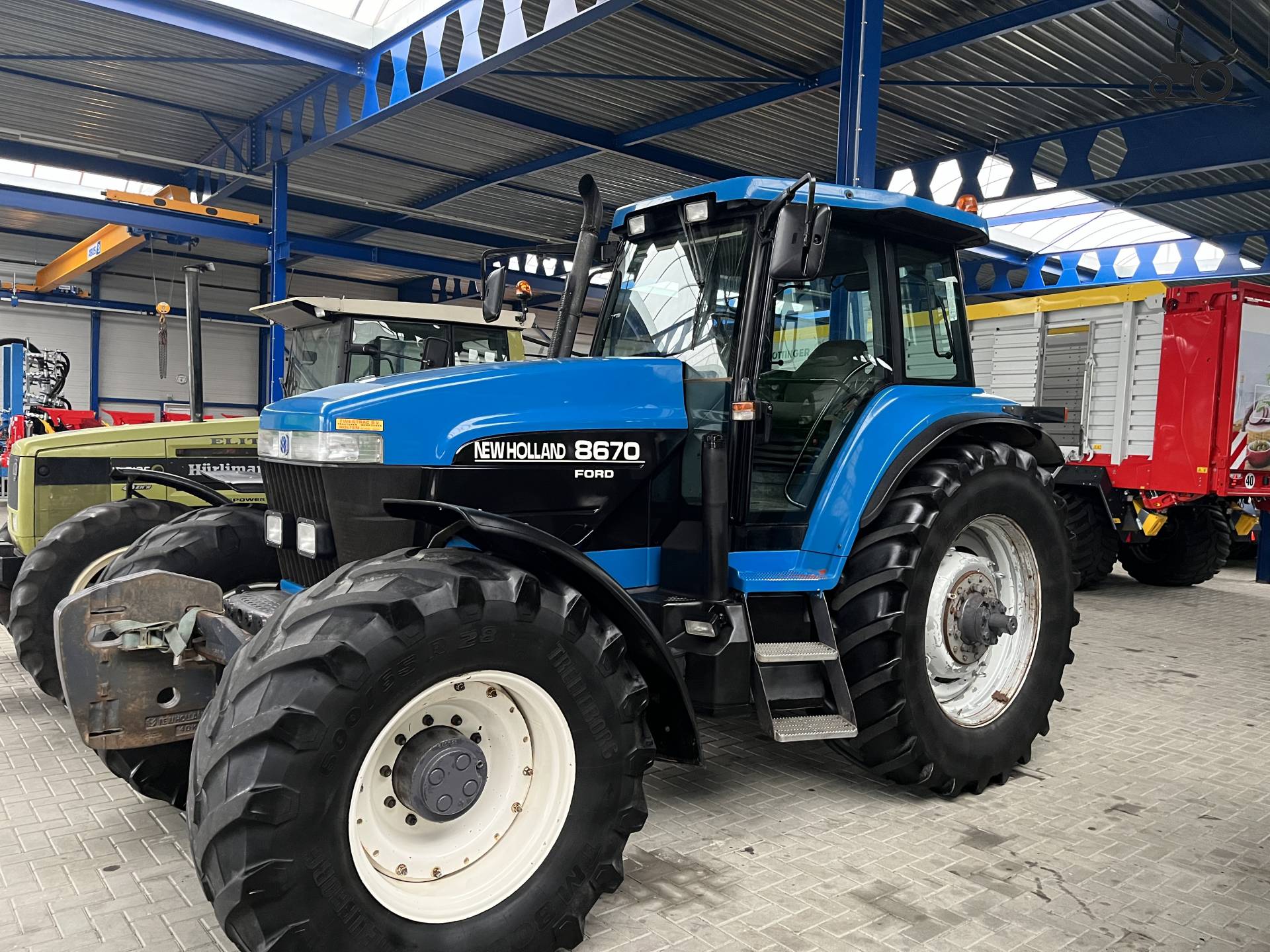 Foto New Holland 8670 #1501823