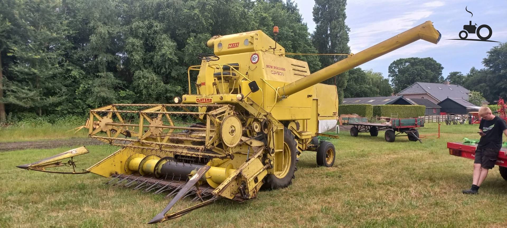 Foto New Holland clayson M 135 #1502672