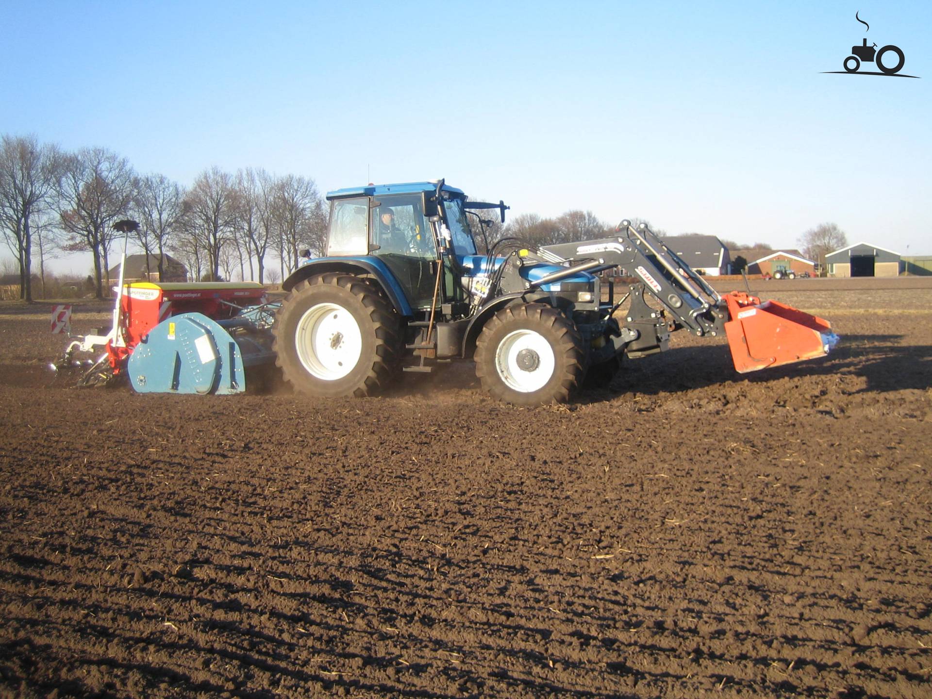 Foto New Holland TM 115 van Mts. Naber