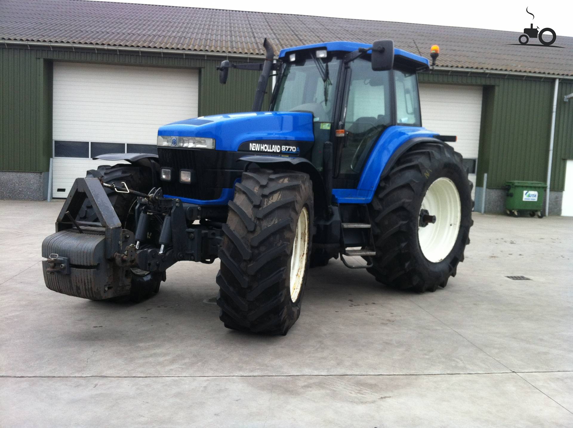 Foto New Holland 8770 #748679