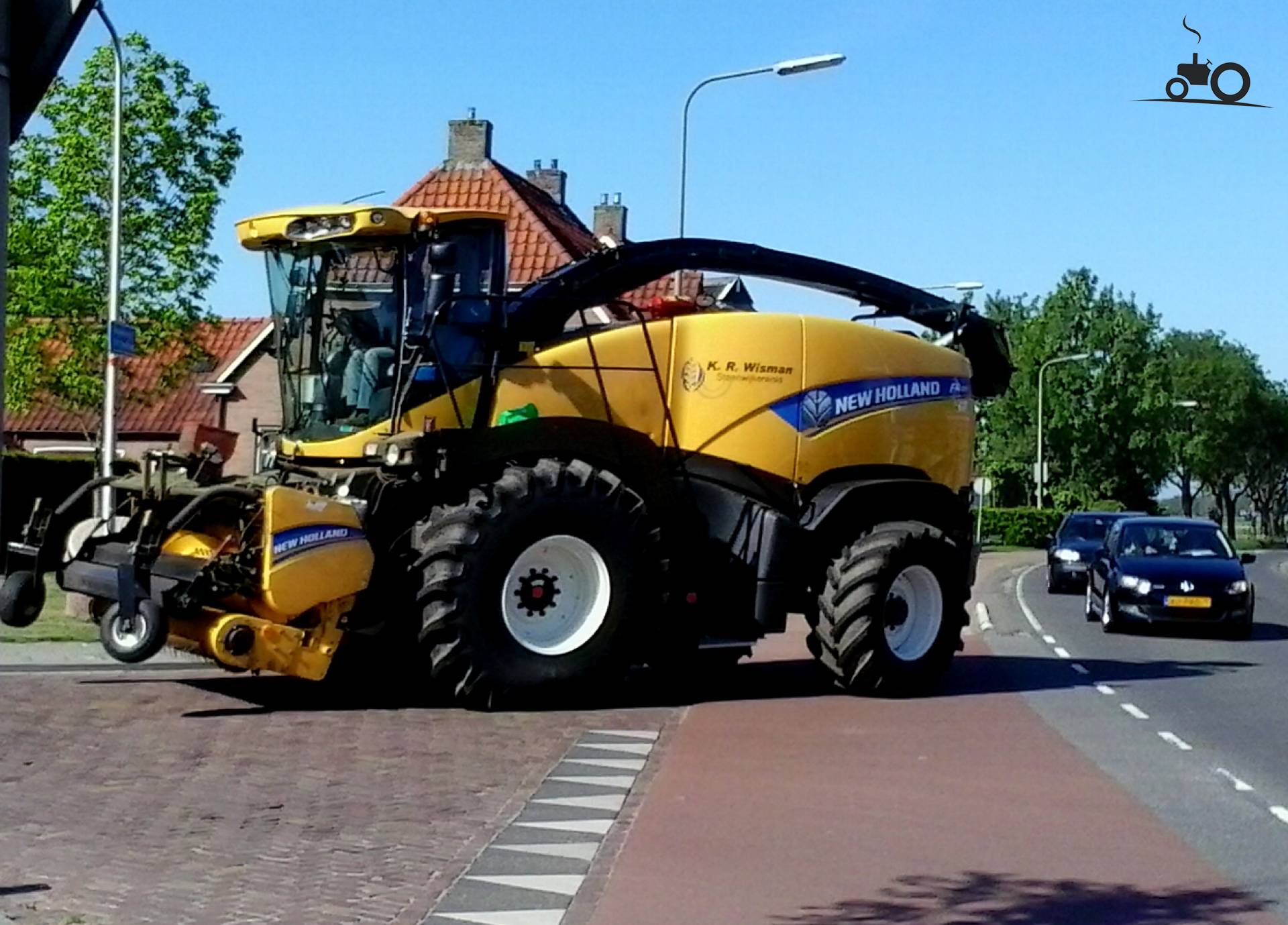 Foto New Holland FR 500 #765615