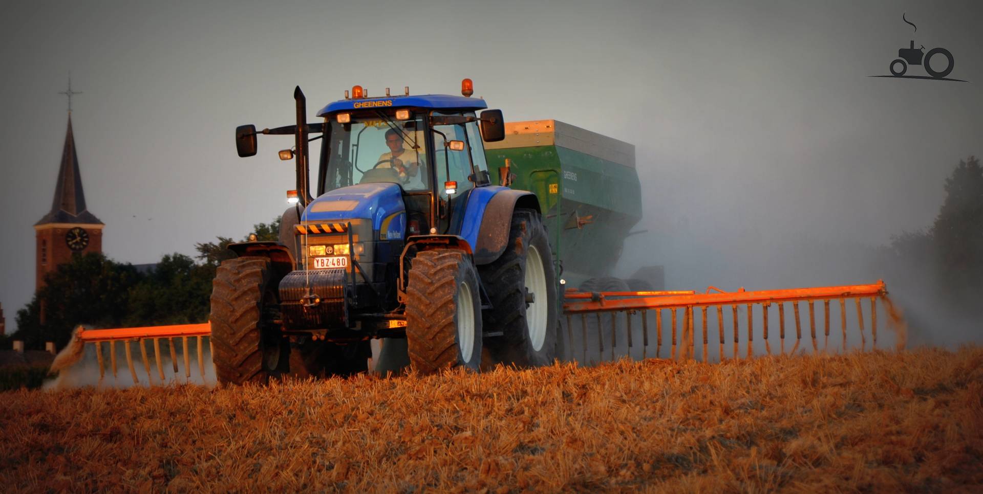 Foto New Holland TM 190 #829408