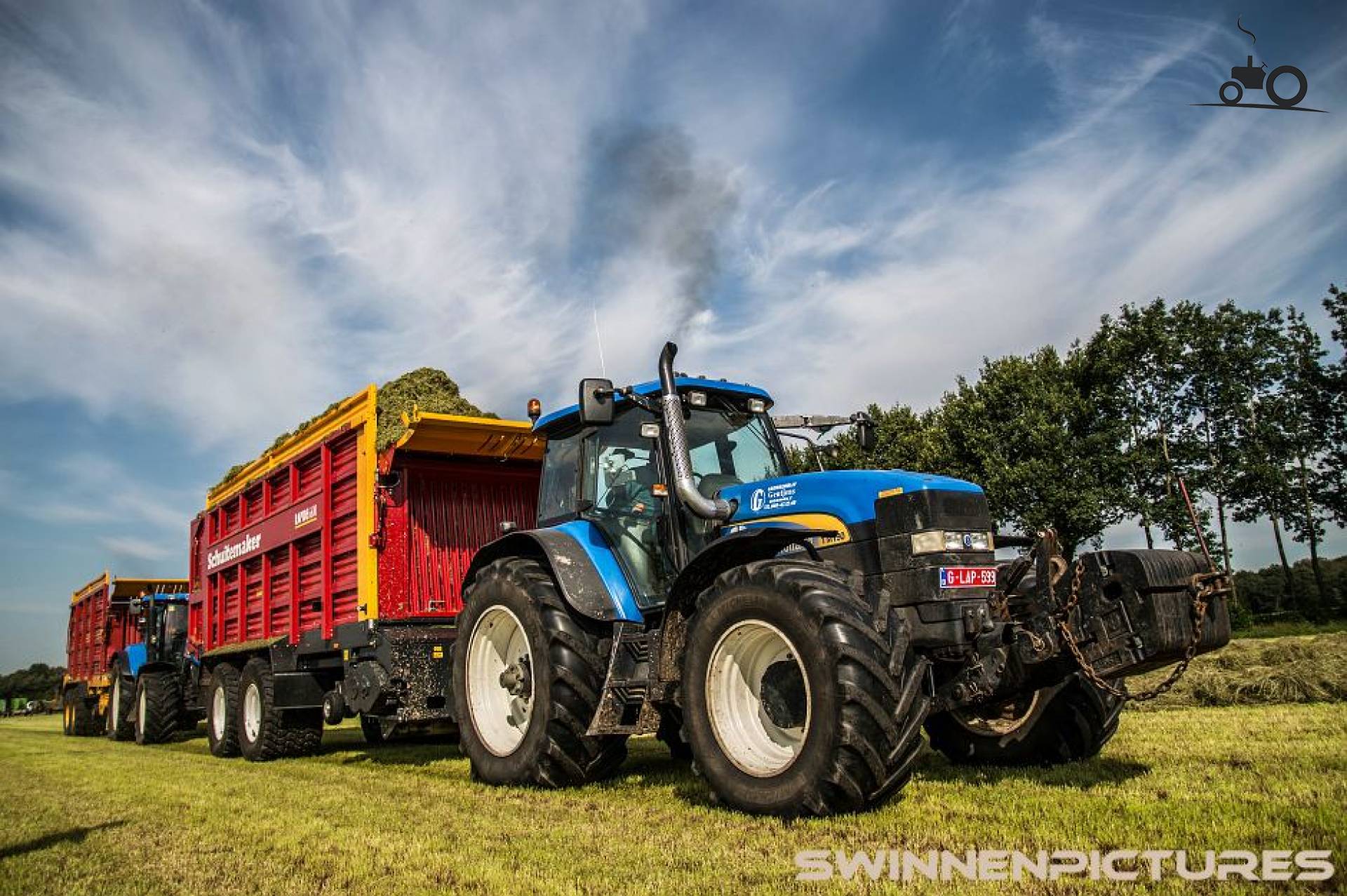 Foto New Holland TM 190 van Loonbedrijf Geutjens