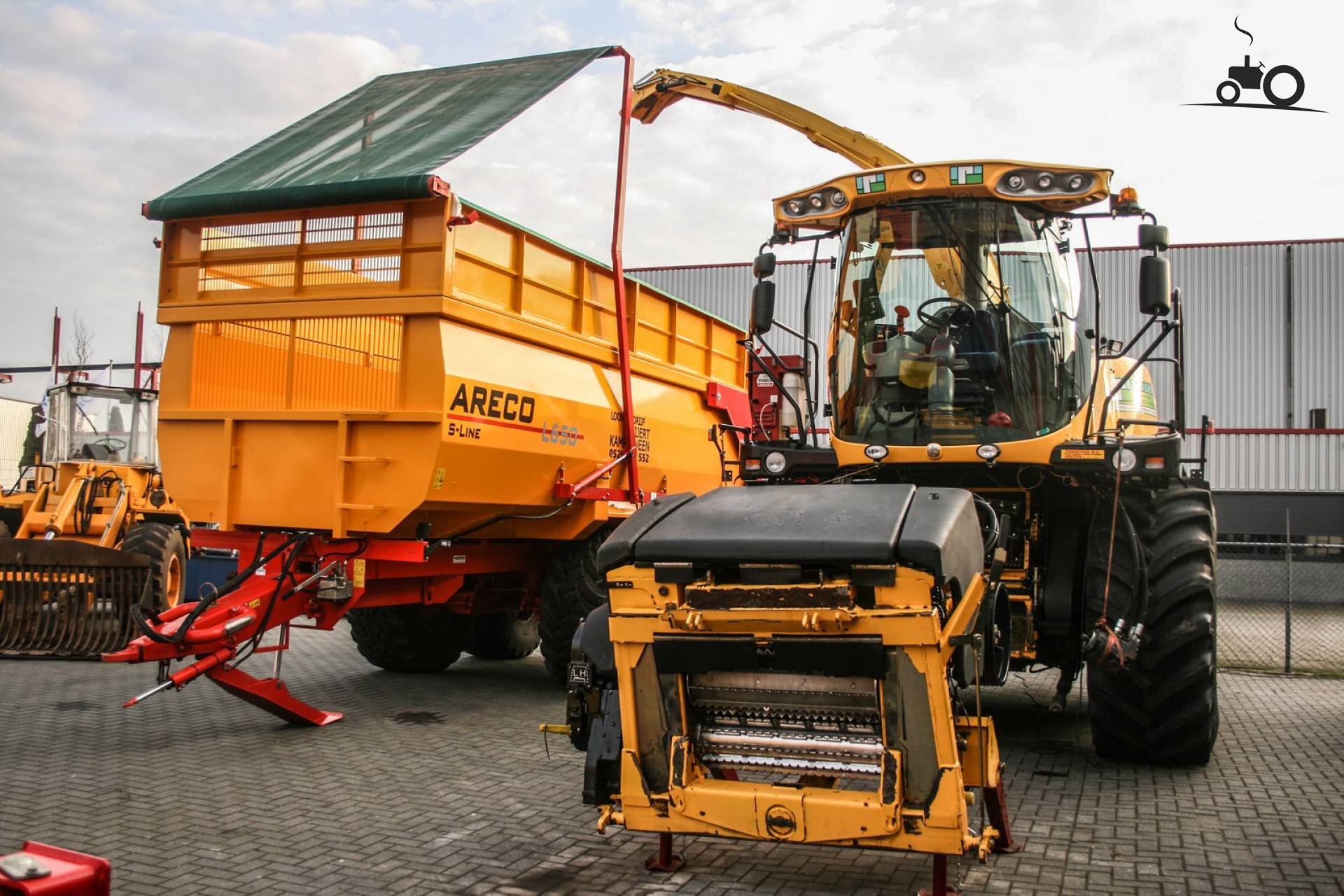 Foto New Holland FR 9080 van Http://www.jtnfotografie.nl
