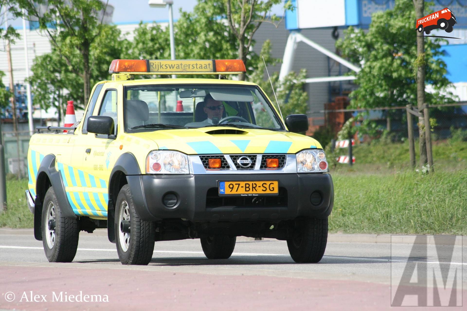 Foto Nissan King Cab van Rijkswaterstaat